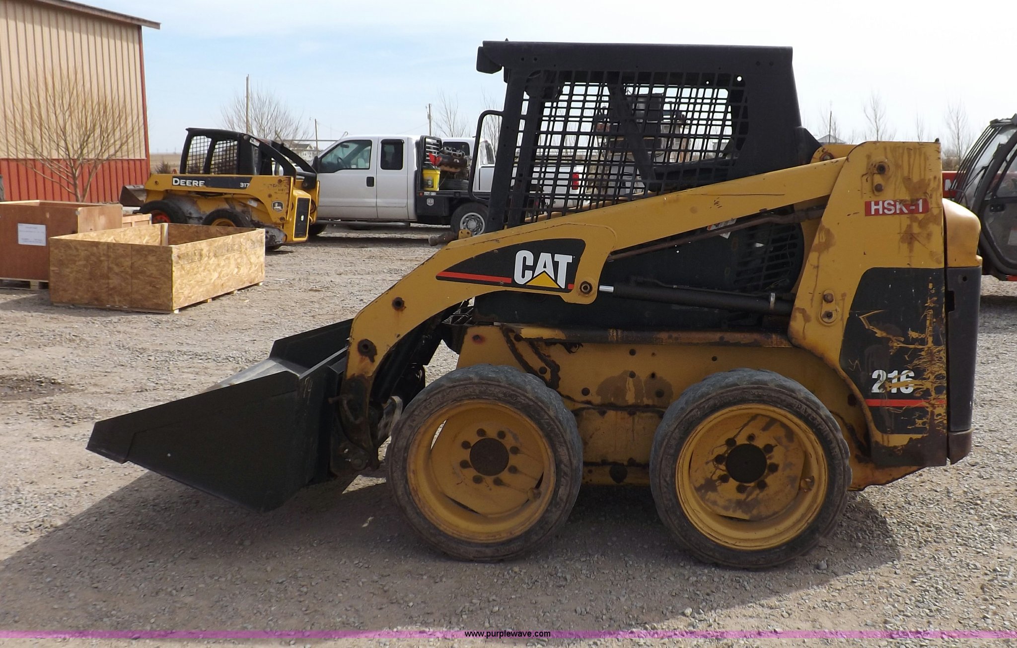 2001 Caterpillar 216 skid steer in Copeland, KS | Item F6476 sold ...