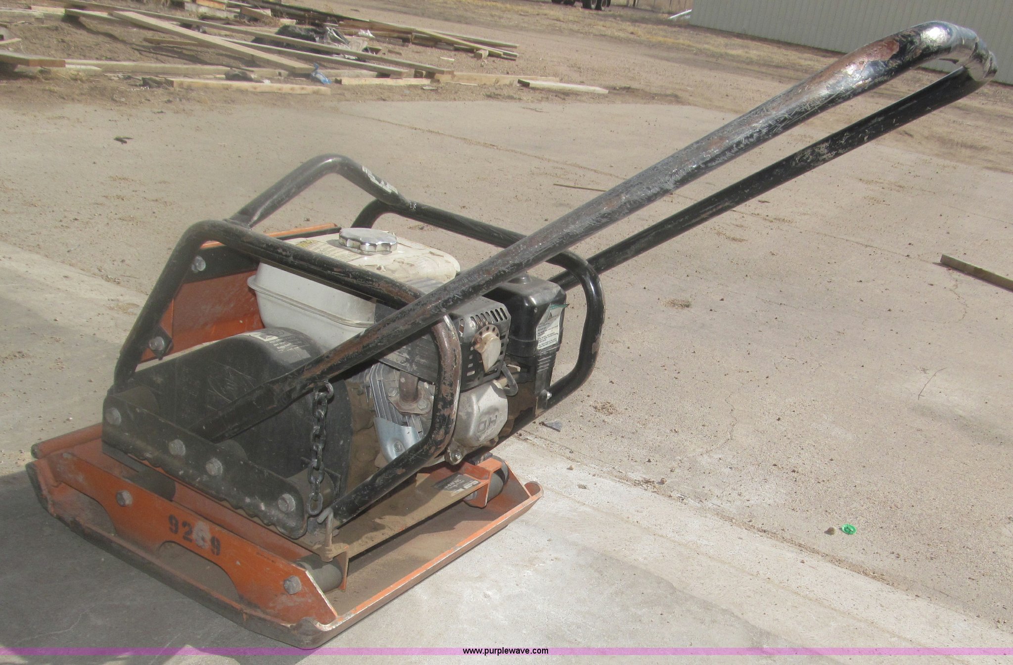 MBW GP2000 plate compactor in Lexington, NE | Item K9697 sold | Purple Wave