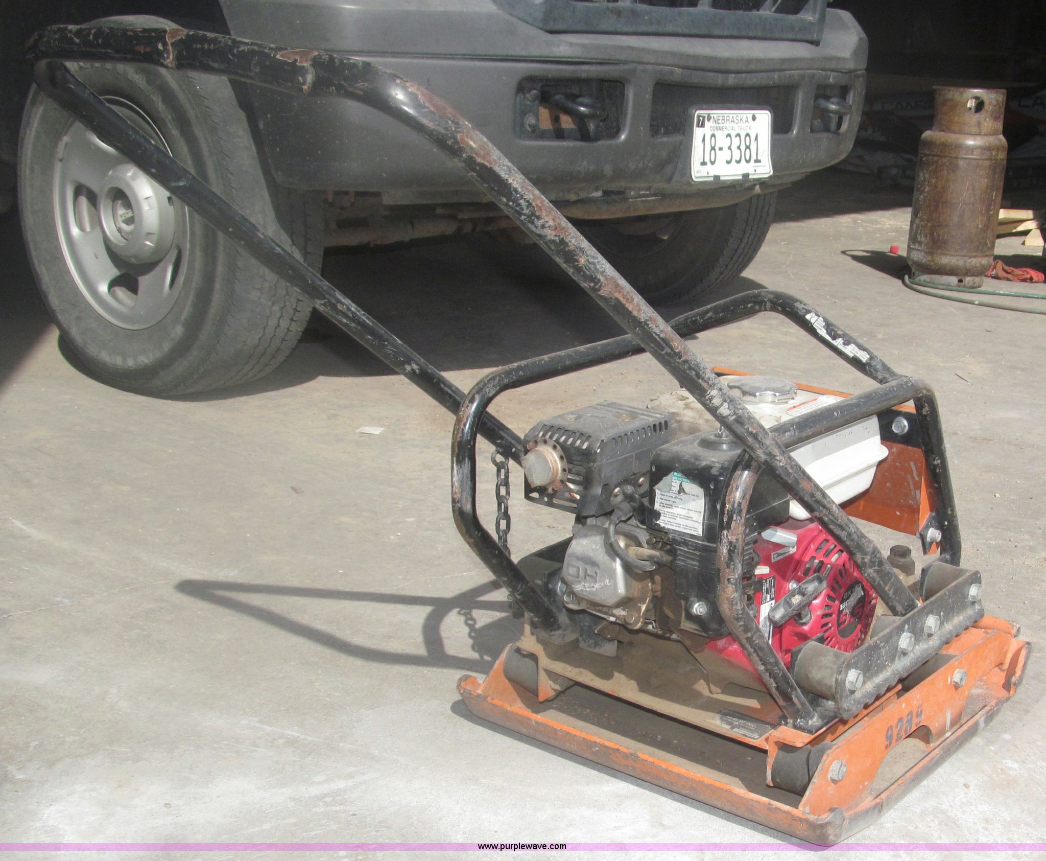 MBW GP2000 plate compactor in Lexington, NE | Item K9697 sold | Purple Wave