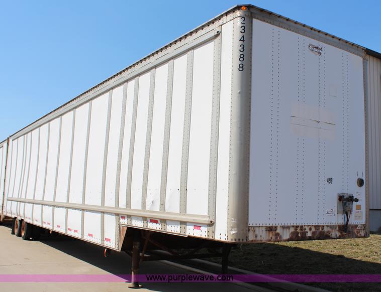 1999 Wabash 53' drop van trailer in Spring Hill, KS | Item G5354 sold ...