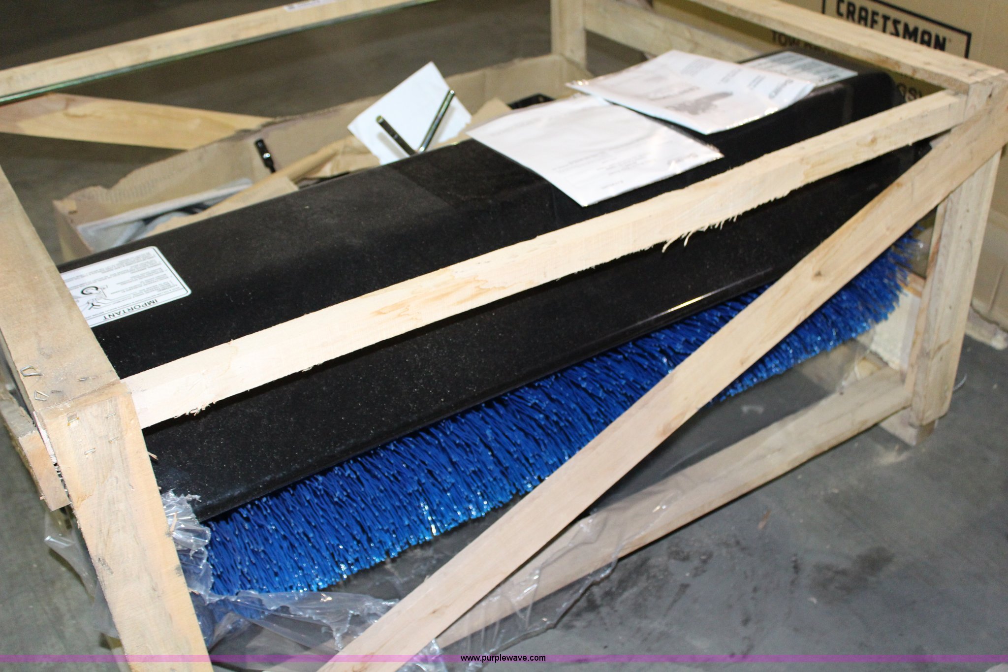 Craftsman 48" rotary broom in Spring Hill, KS | Item AK9494 sold ...
