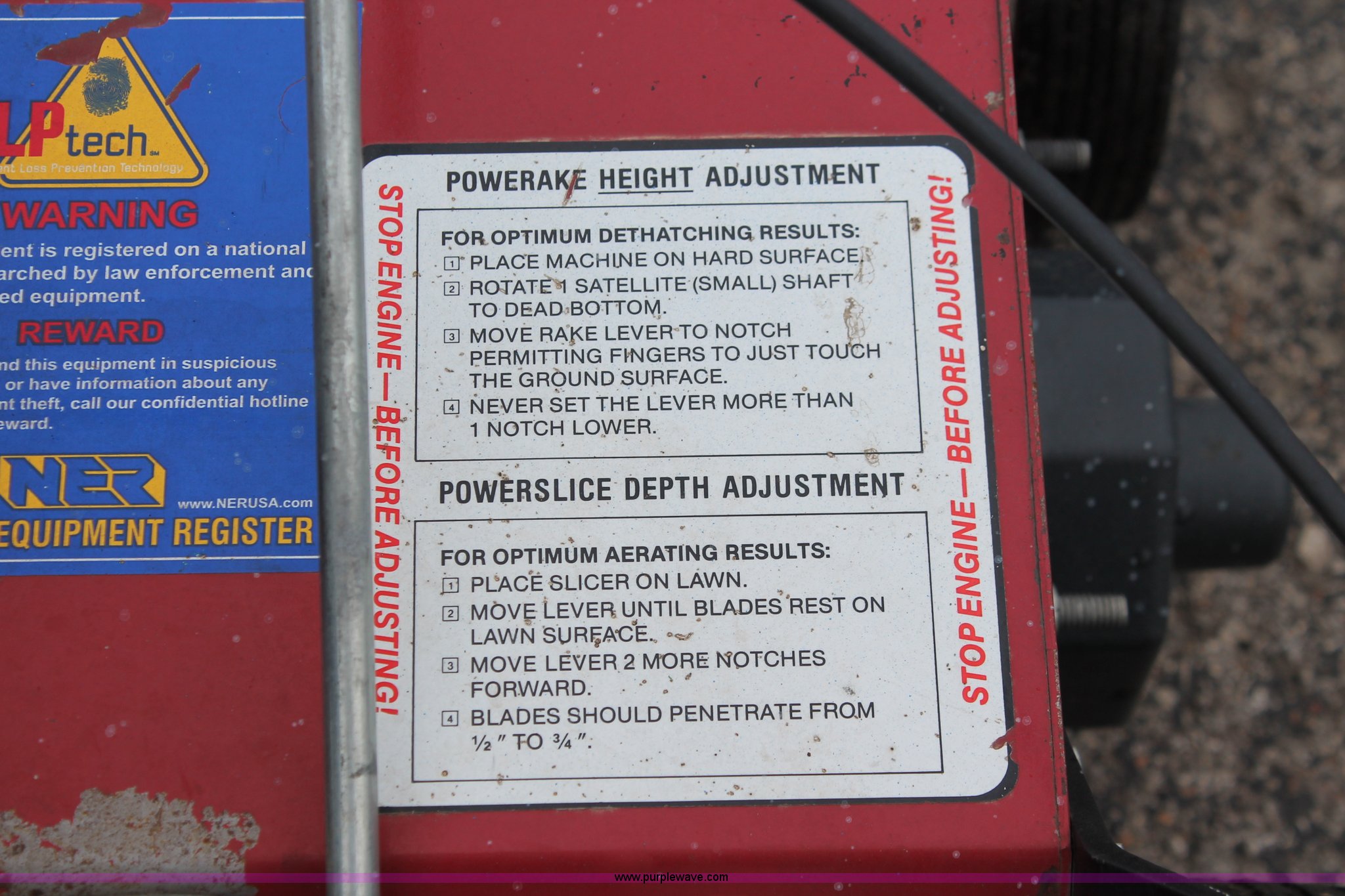 Snapper Pro Series power rake in Paola, KS | Item AH9175 sold | Purple Wave