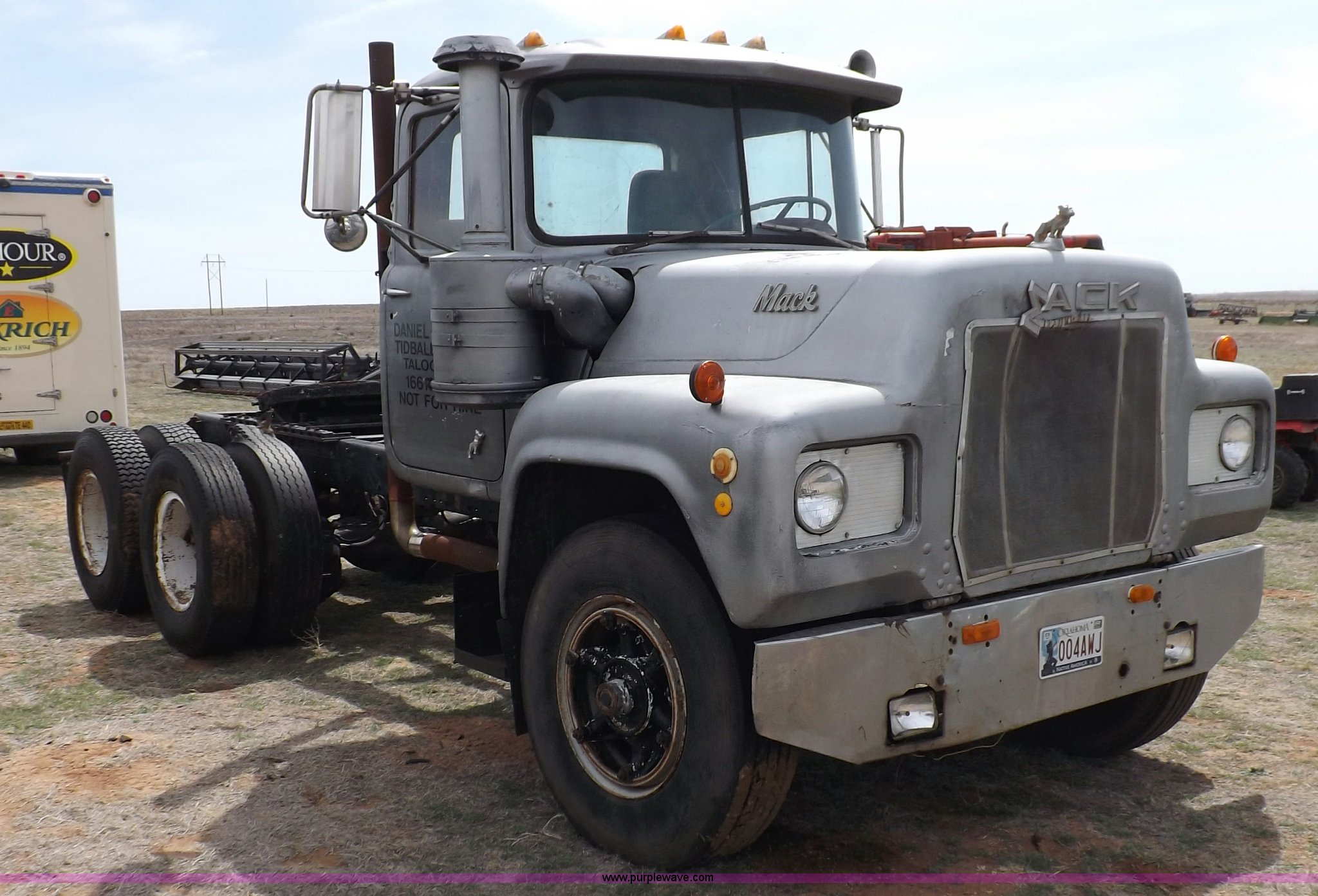 1969 Mack R600 semi truck in Balko, OK | Item F6493 sold | Purple Wave