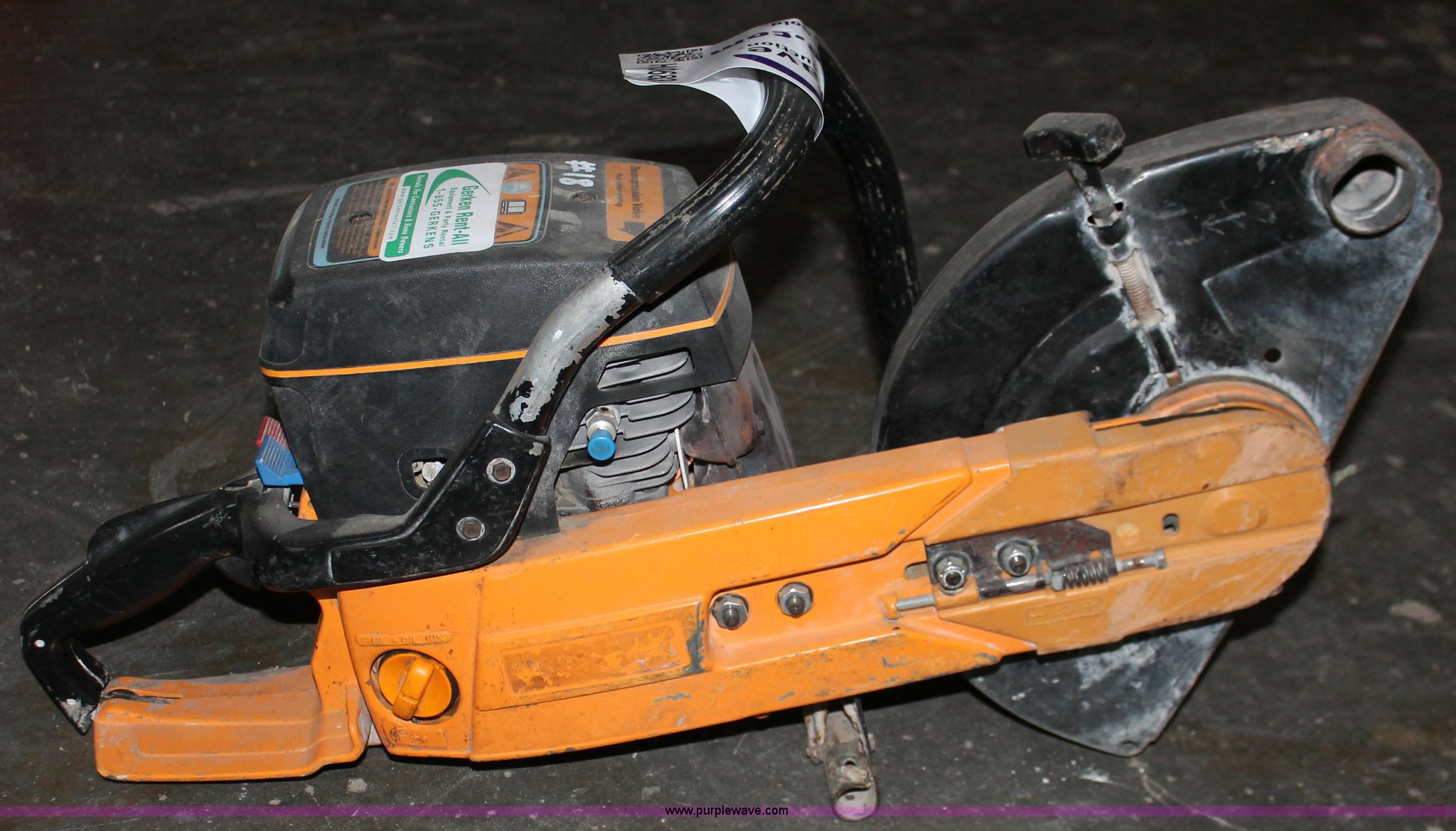 Partner K650 Active II concrete saw in Paola, KS | Item H3683 sold ...