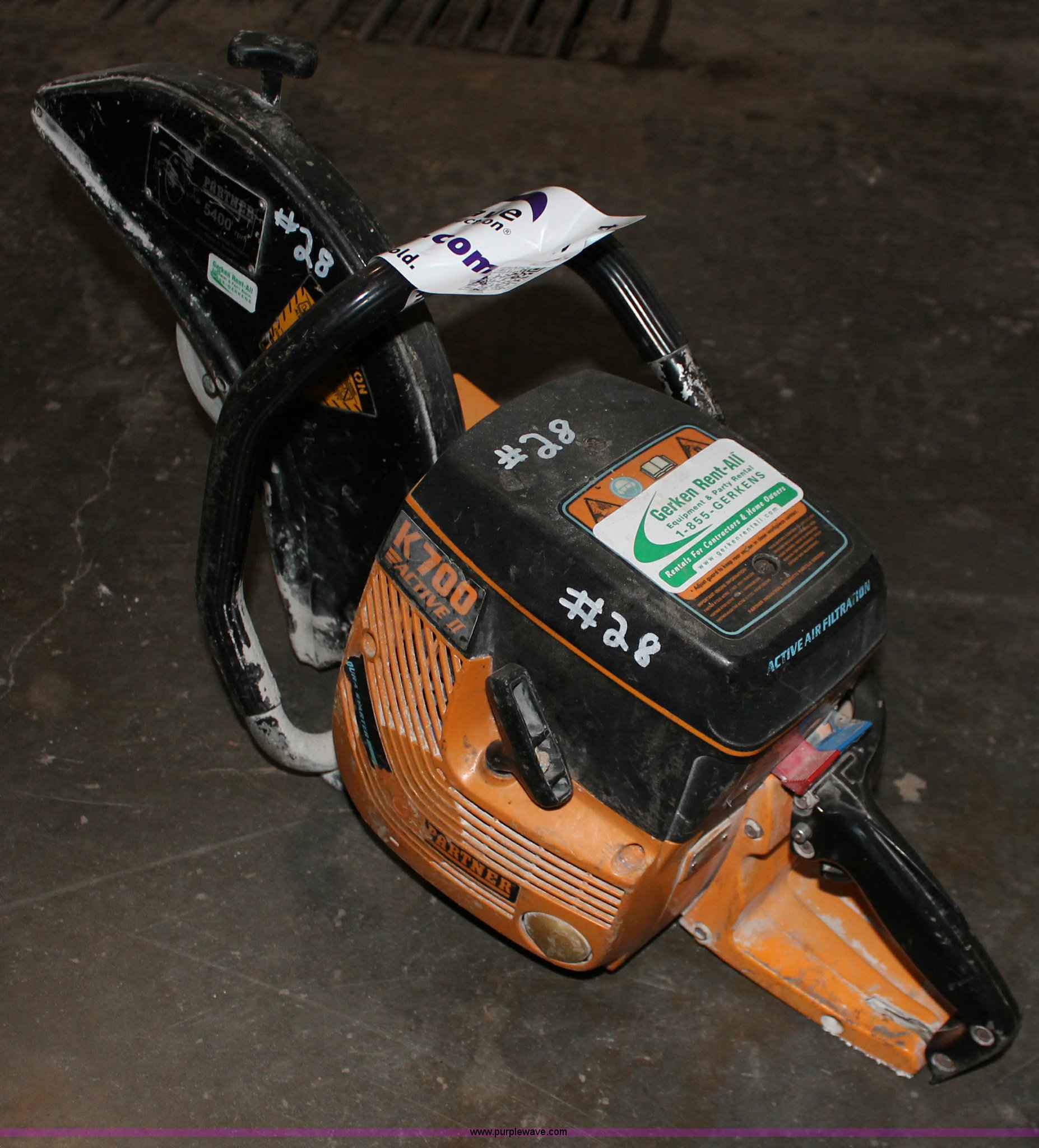 Partner K700 Active II concrete saw in Paola, KS | Item H3684 sold ...