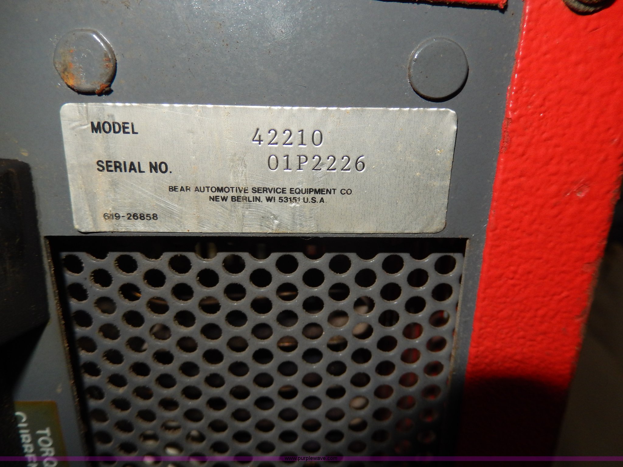 Bear ARBST battery tester in Merriam, KS | Item W9910 sold | Purple Wave