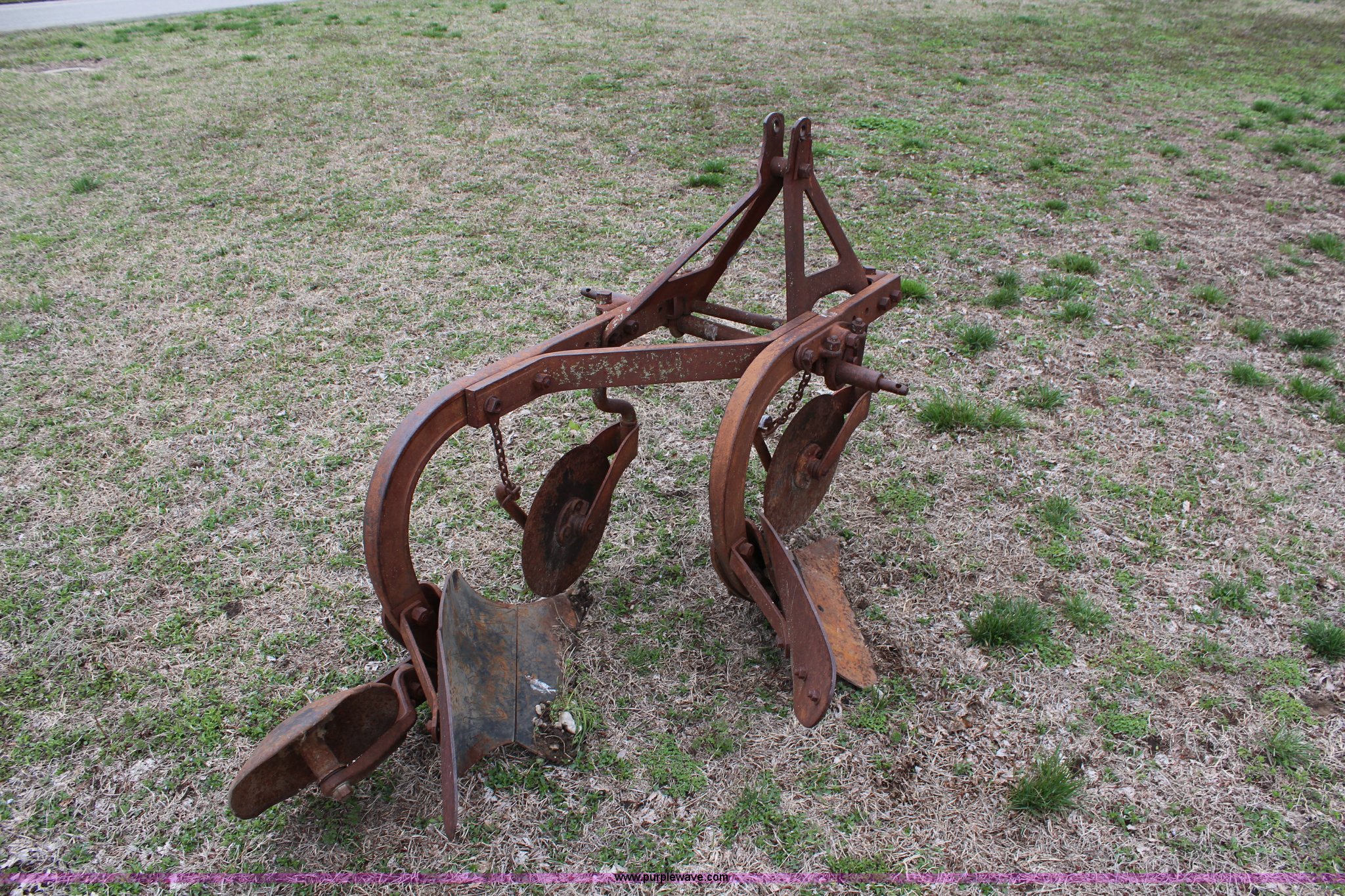 Deerborne two bottom plow in Lawrence, KS | Item AJ9595 sold | Purple Wave