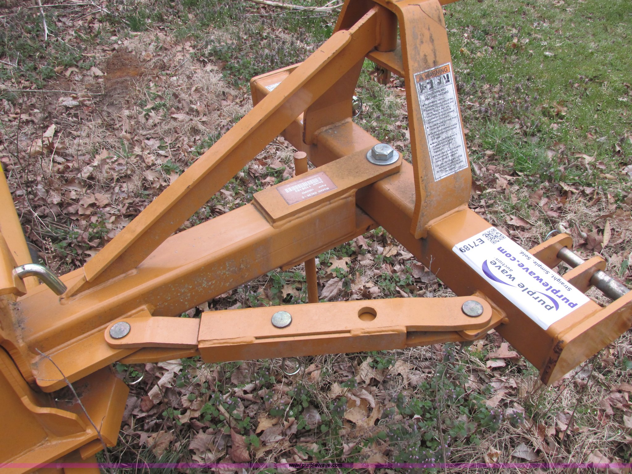 Woods Gill HBL96-2 8' blade in Desoto, MO | Item E7189 sold | Purple Wave