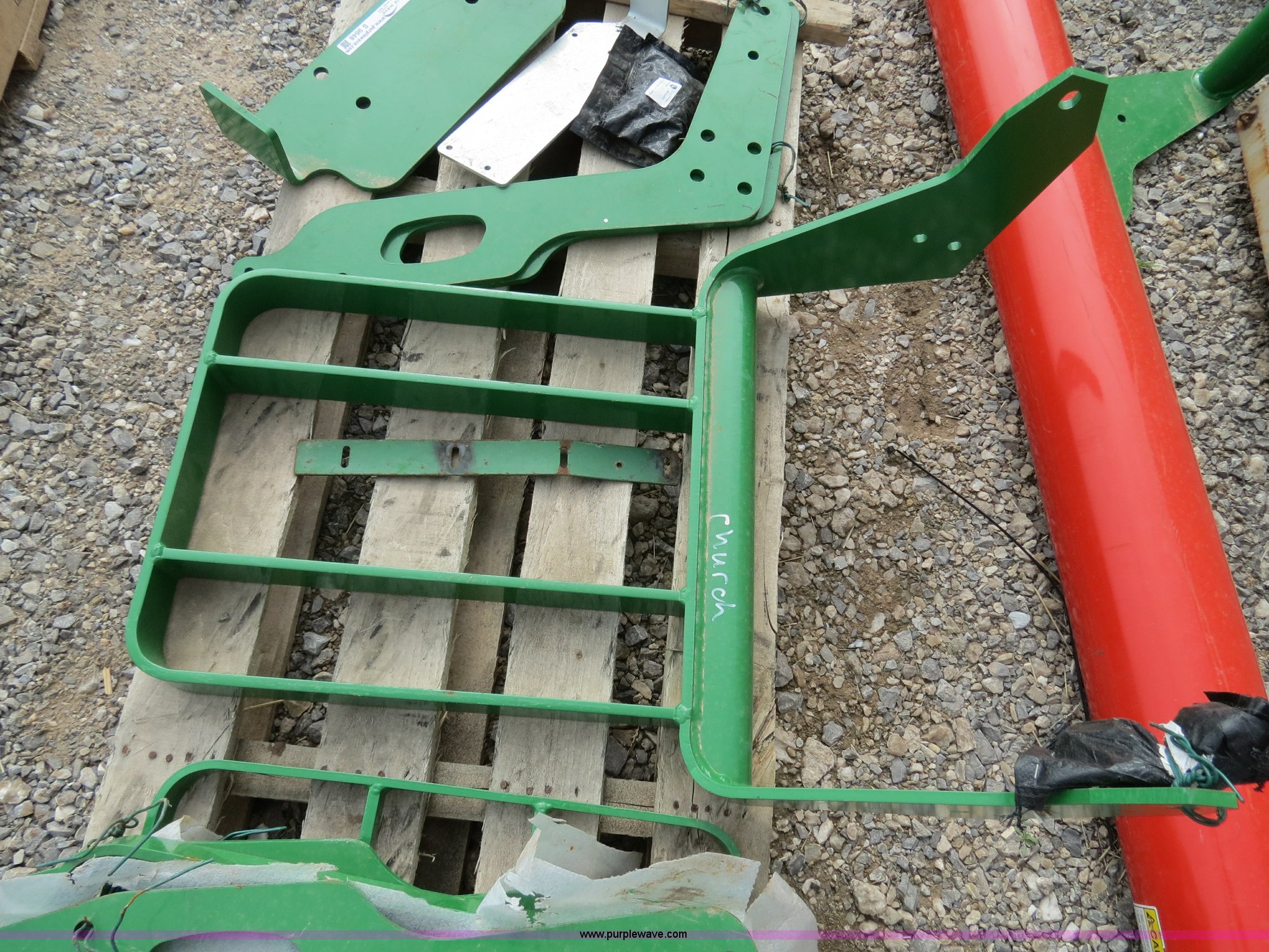 John Deere tractor hood guards in Alva, OK | Item S9648 sold | Purple Wave