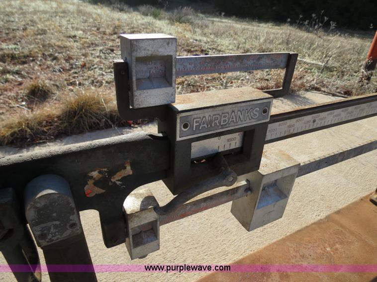Fairbanks drive over truck scales in Woodward, OK | Item S9591 sold ...