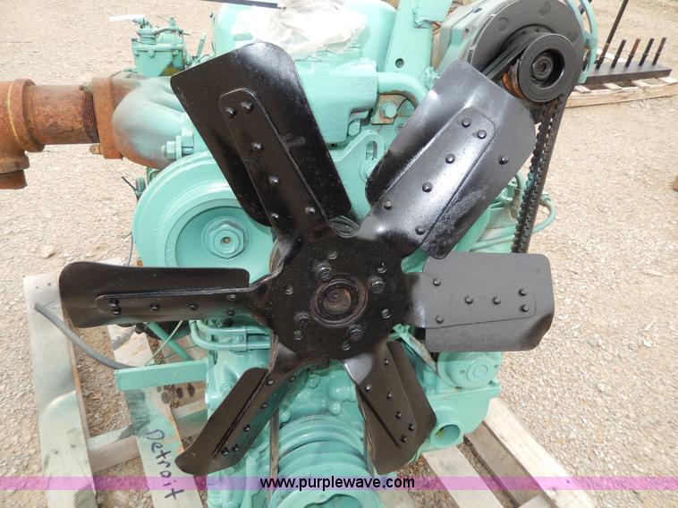 Detroit 453 four cylinder diesel engine in Topeka, KS | Item W9937 sold ...