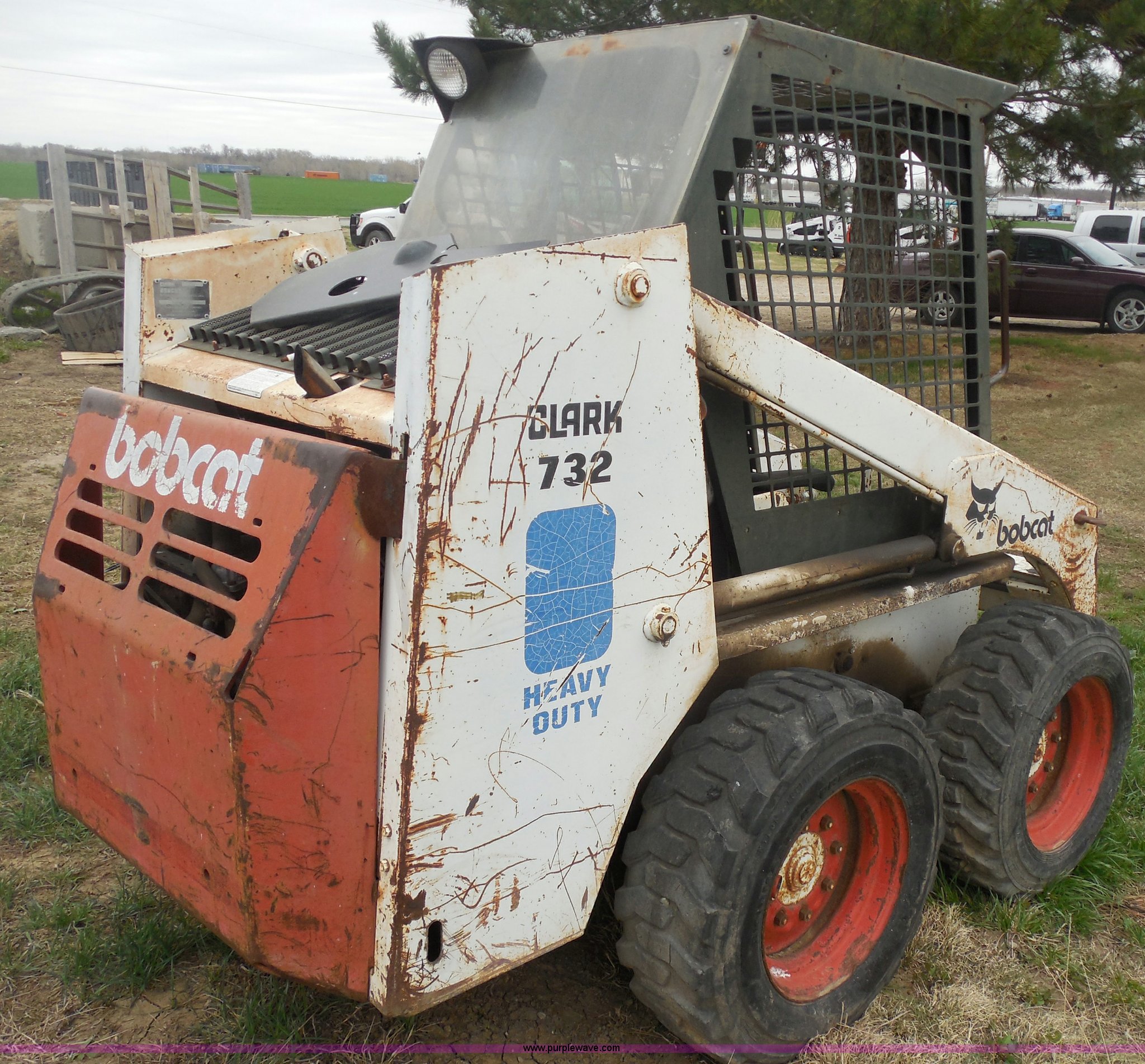 1980 Bobcat 732 skid steer in Salina, KS | Item AD9483 sold | Purple Wave