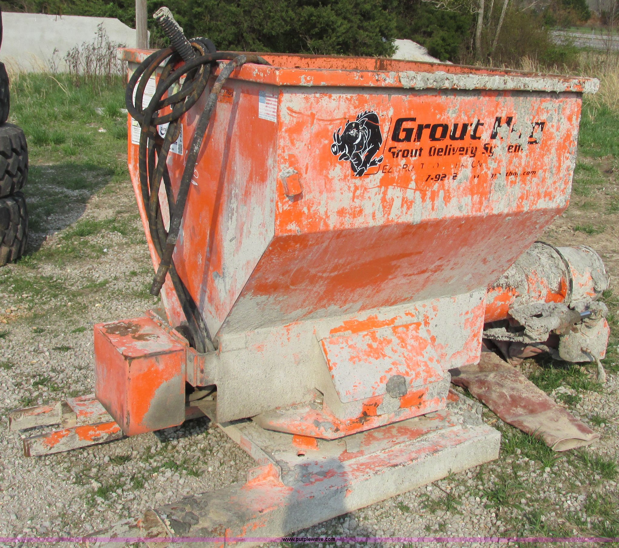 EZ Grout Corporation grout hog in Phillipsburg, MO | Item F4822 sold ...