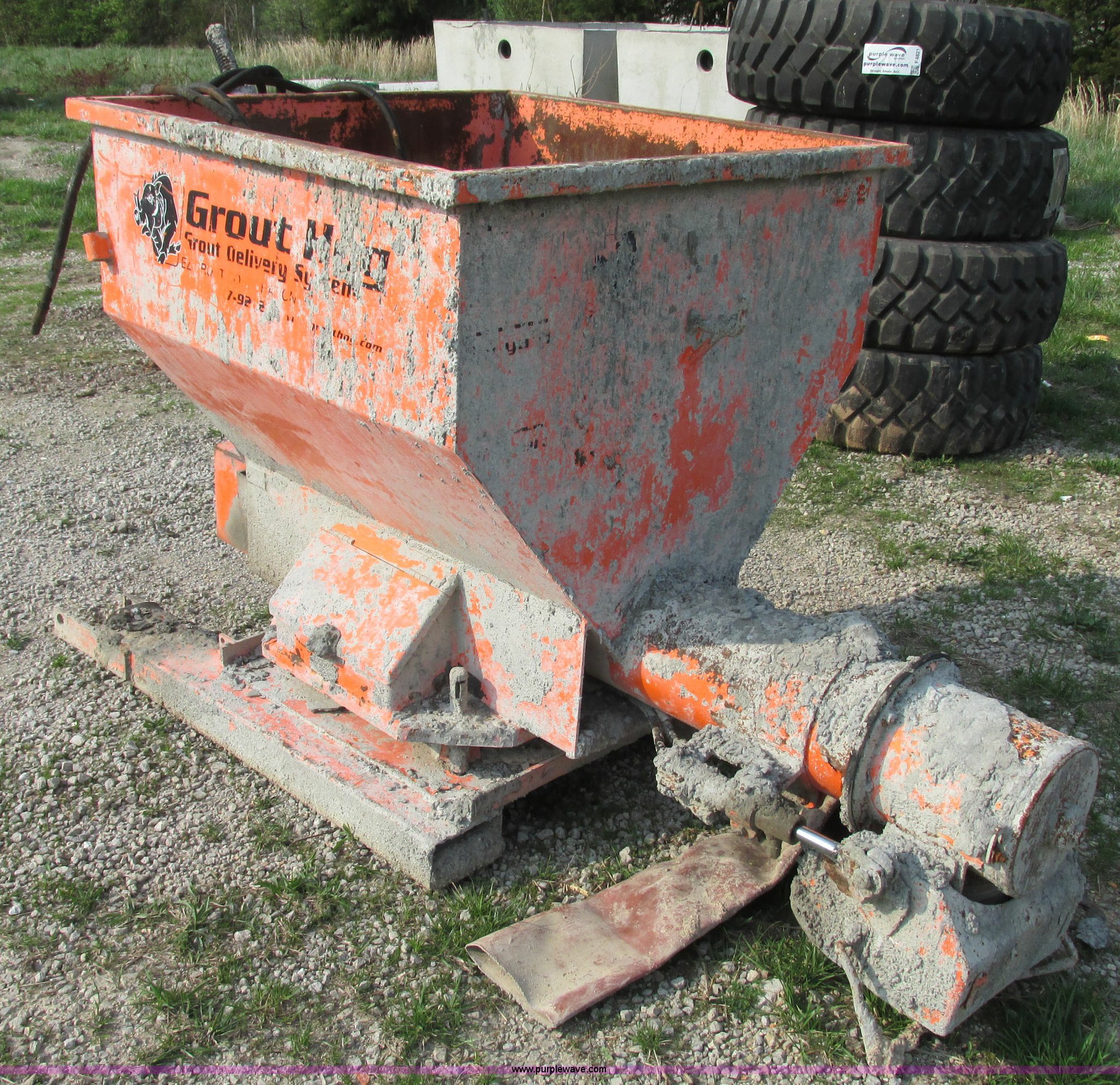 EZ Grout Corporation grout hog in Phillipsburg, MO | Item F4822 sold ...