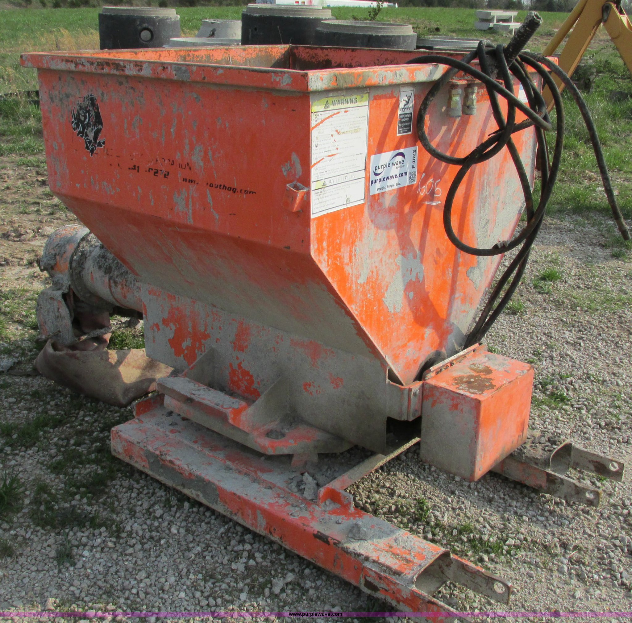 EZ Grout Corporation grout hog in Phillipsburg, MO | Item F4822 sold ...