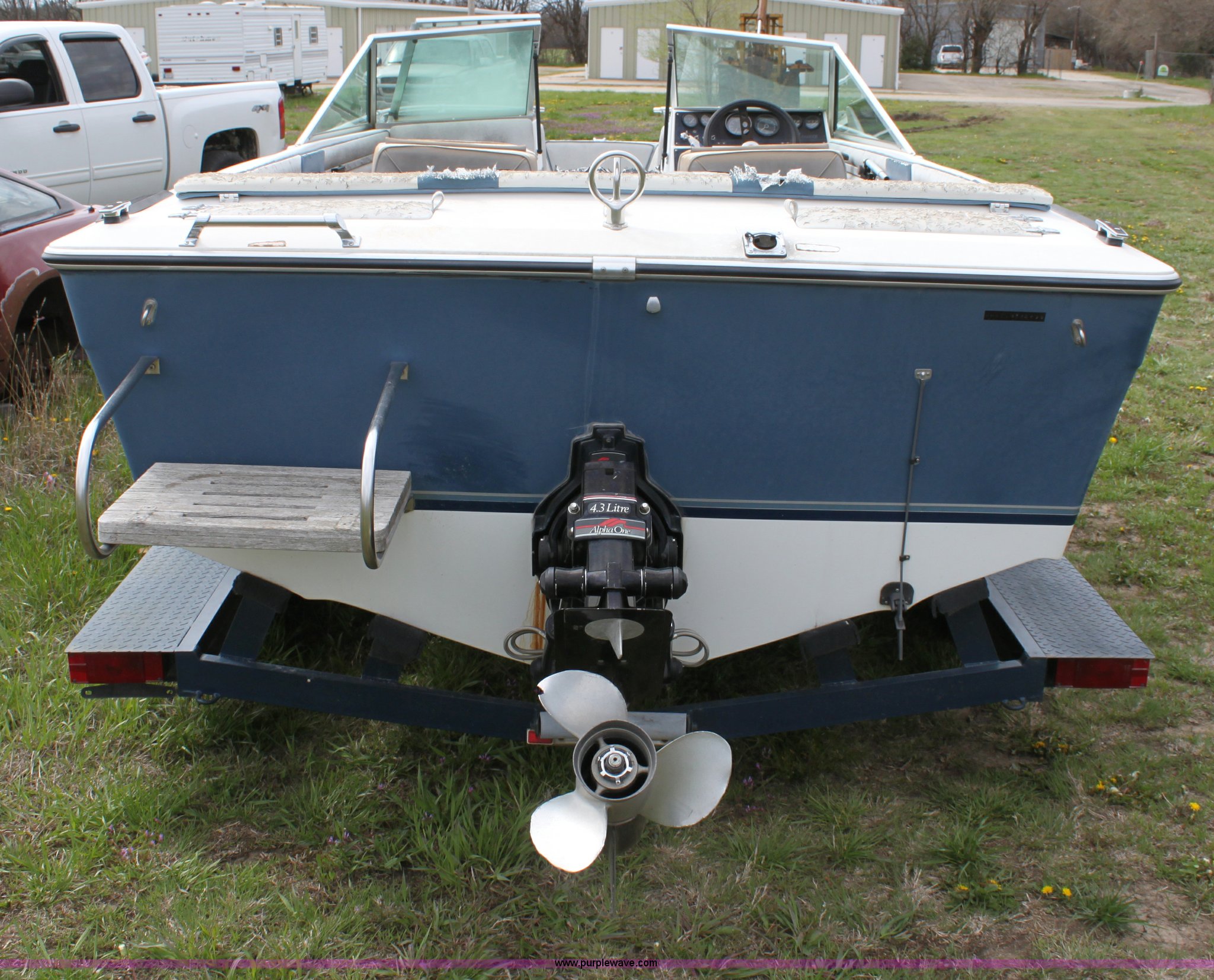 1988 Invader 18' V-bottom boat in Andover, KS | Item C1058 sold ...