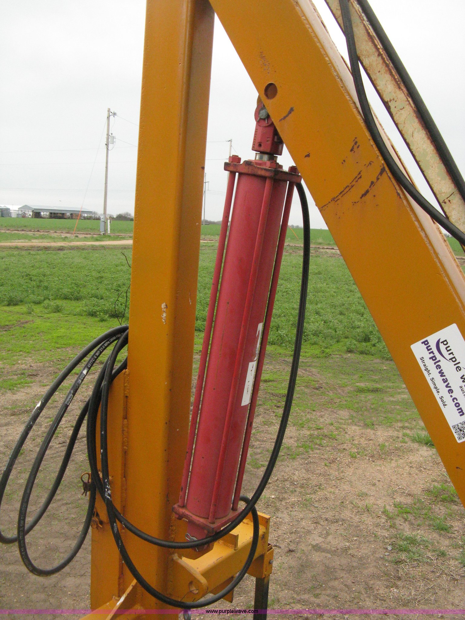 Shop built three point crane in Andale, KS | Item E3442 sold | Purple Wave