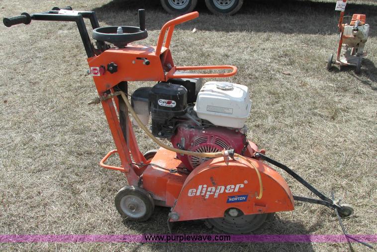 Clipper walk-behind concrete saw in Brook Park, MN | Item E5103 sold ...