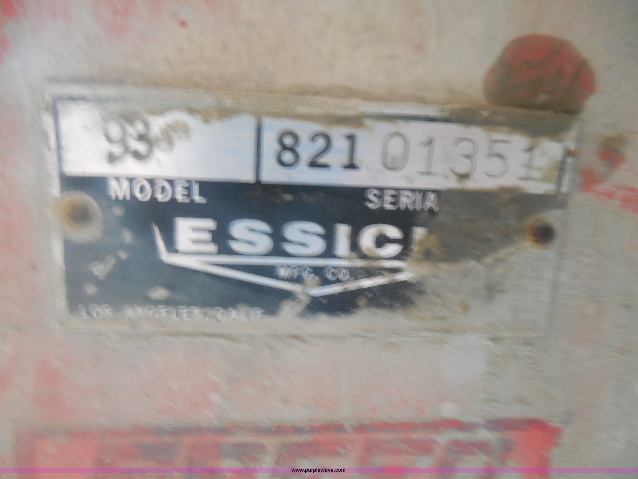 Essick White Star 93 cement mixer in Fredonia, KS | Item AD9323 sold ...