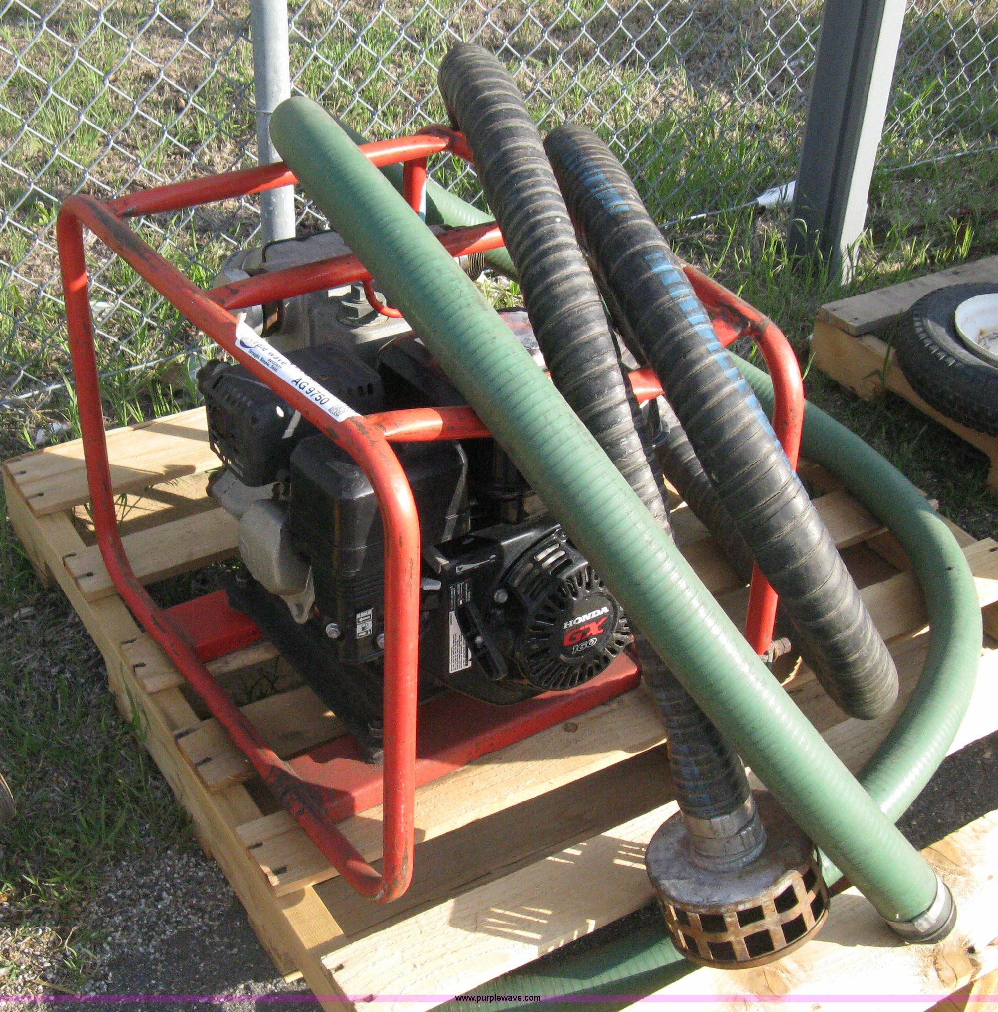 MultiQuip 2" trash pump in Hutchinson, KS | Item AG9750 sold | Purple Wave