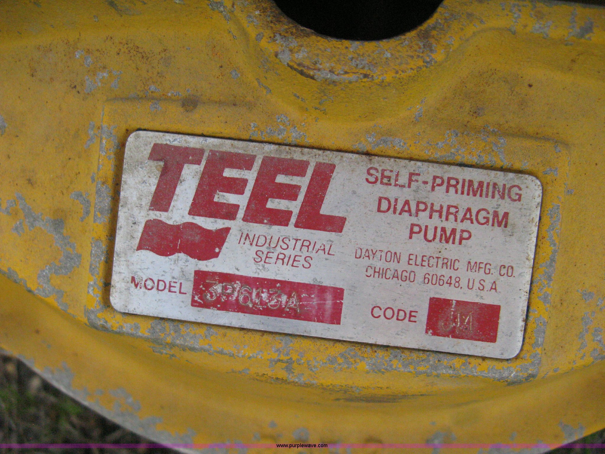 Teel self priming diaphragm water pump in Hutchinson, KS | Item E3460 ...