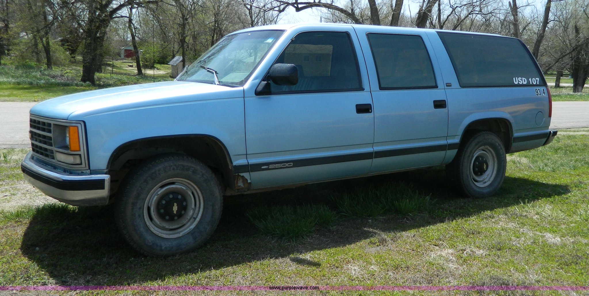 1993 Chevrolet Suburban 2500 Suv In Mankato Ks Item G7847 Sold