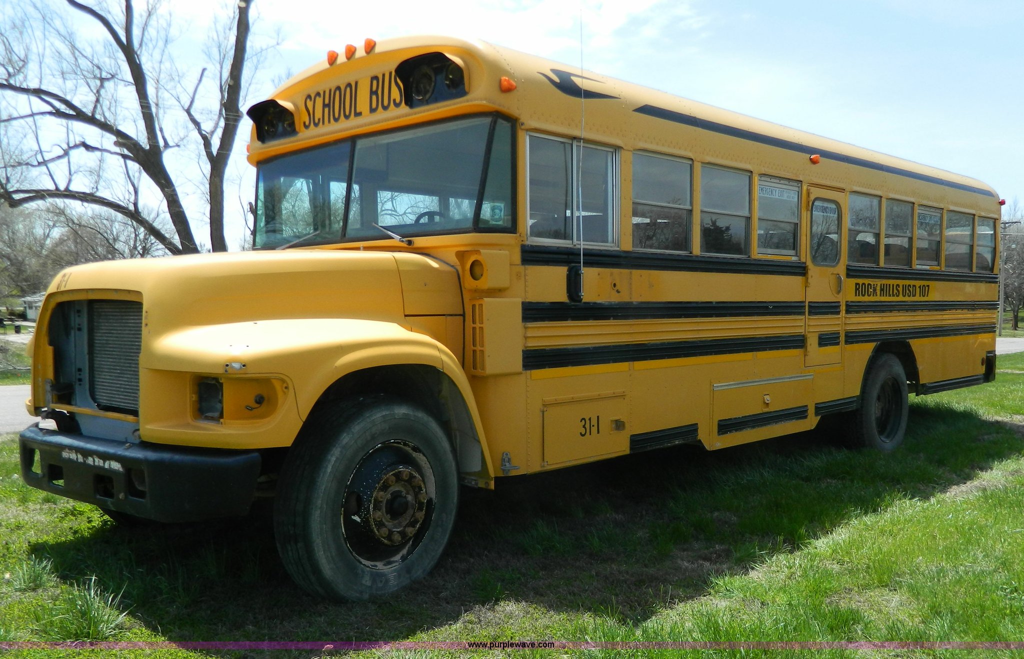1996 Ford Blue Bird school bus in Mankato, KS | Item G7848 sold ...