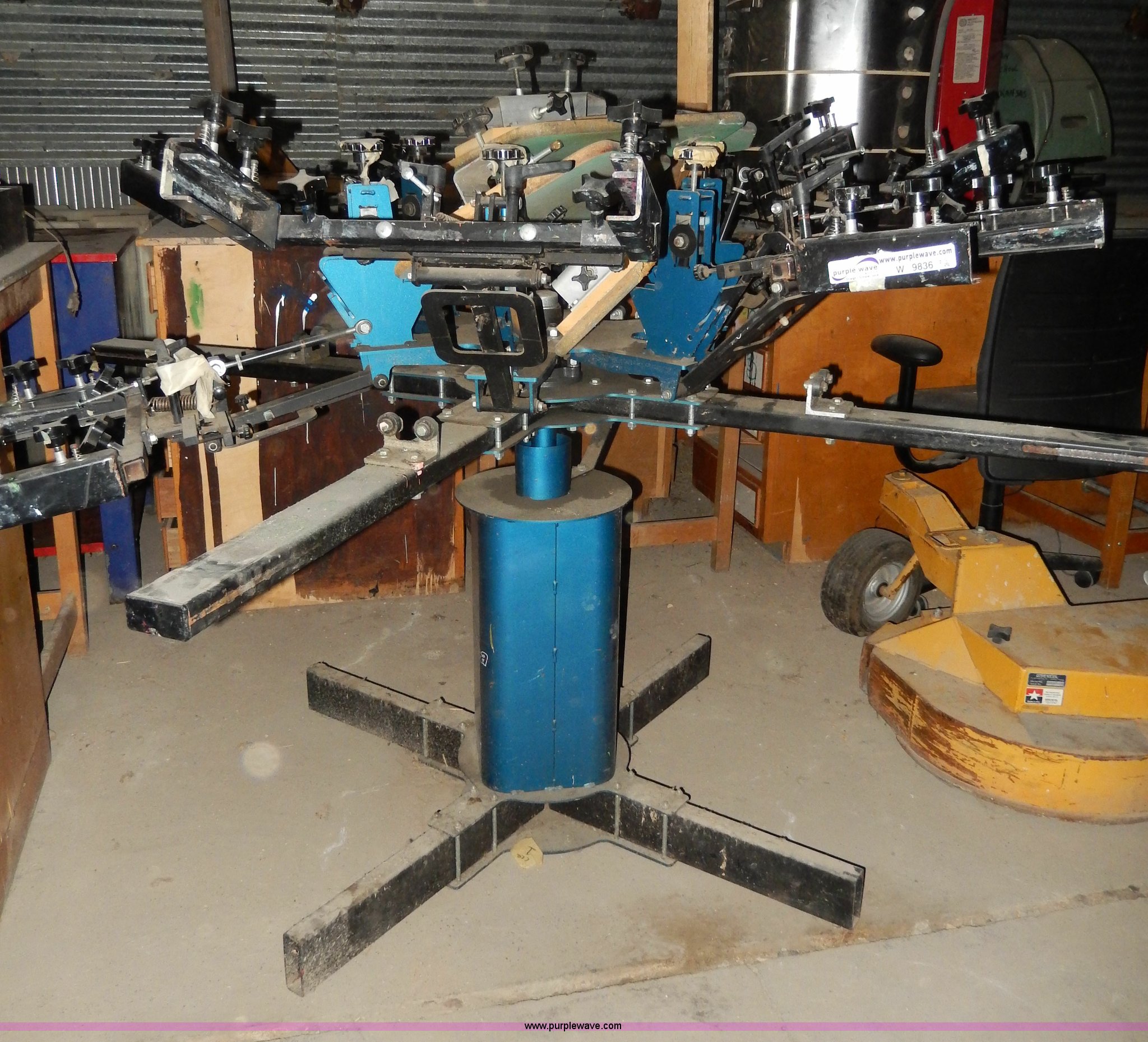 Precis A six color spindle printing press in Chapman, KS | Item W9836 ...