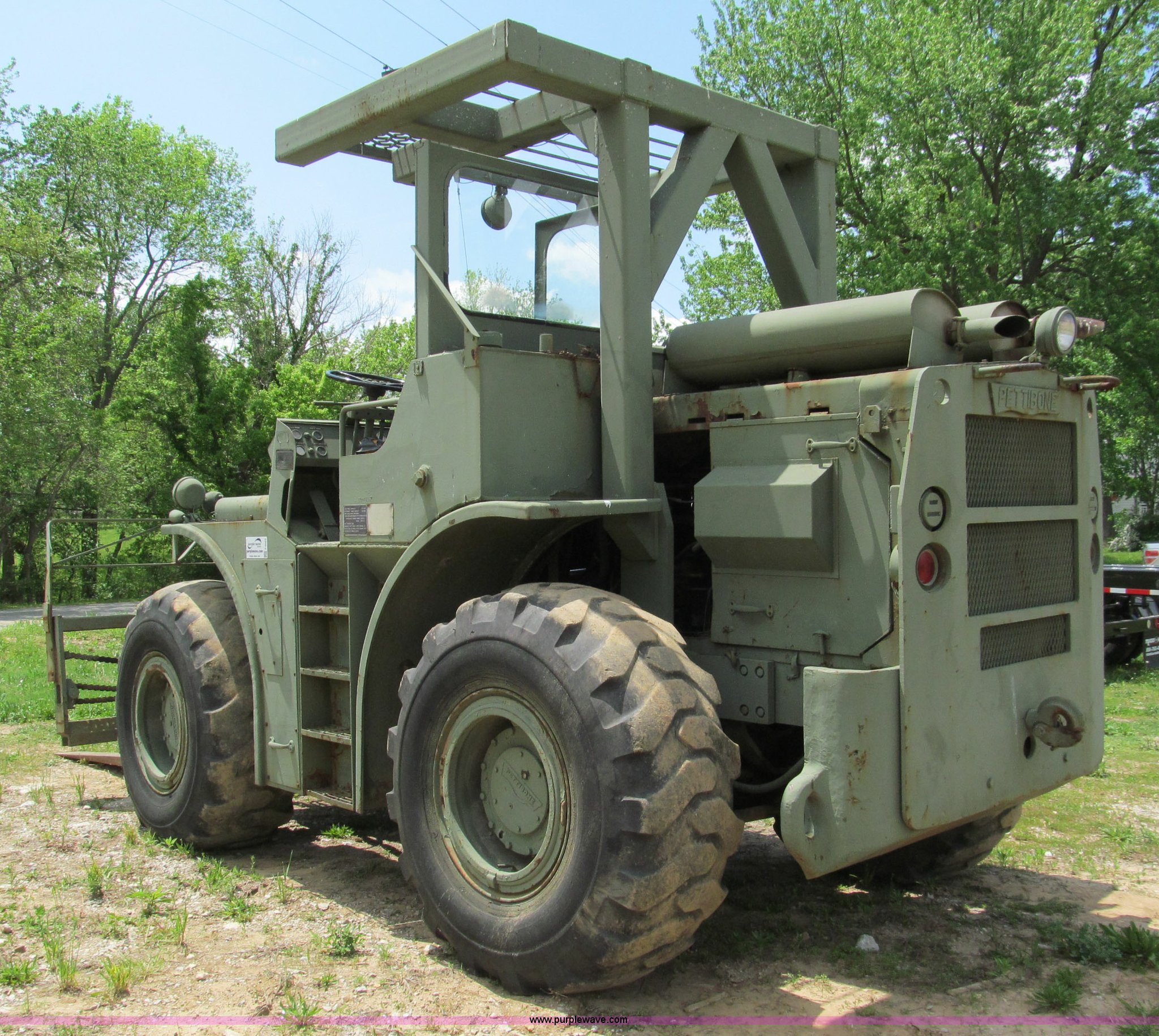 Pettibone Rough Terrain military forklift in Sugar Creek, MO | Item ...