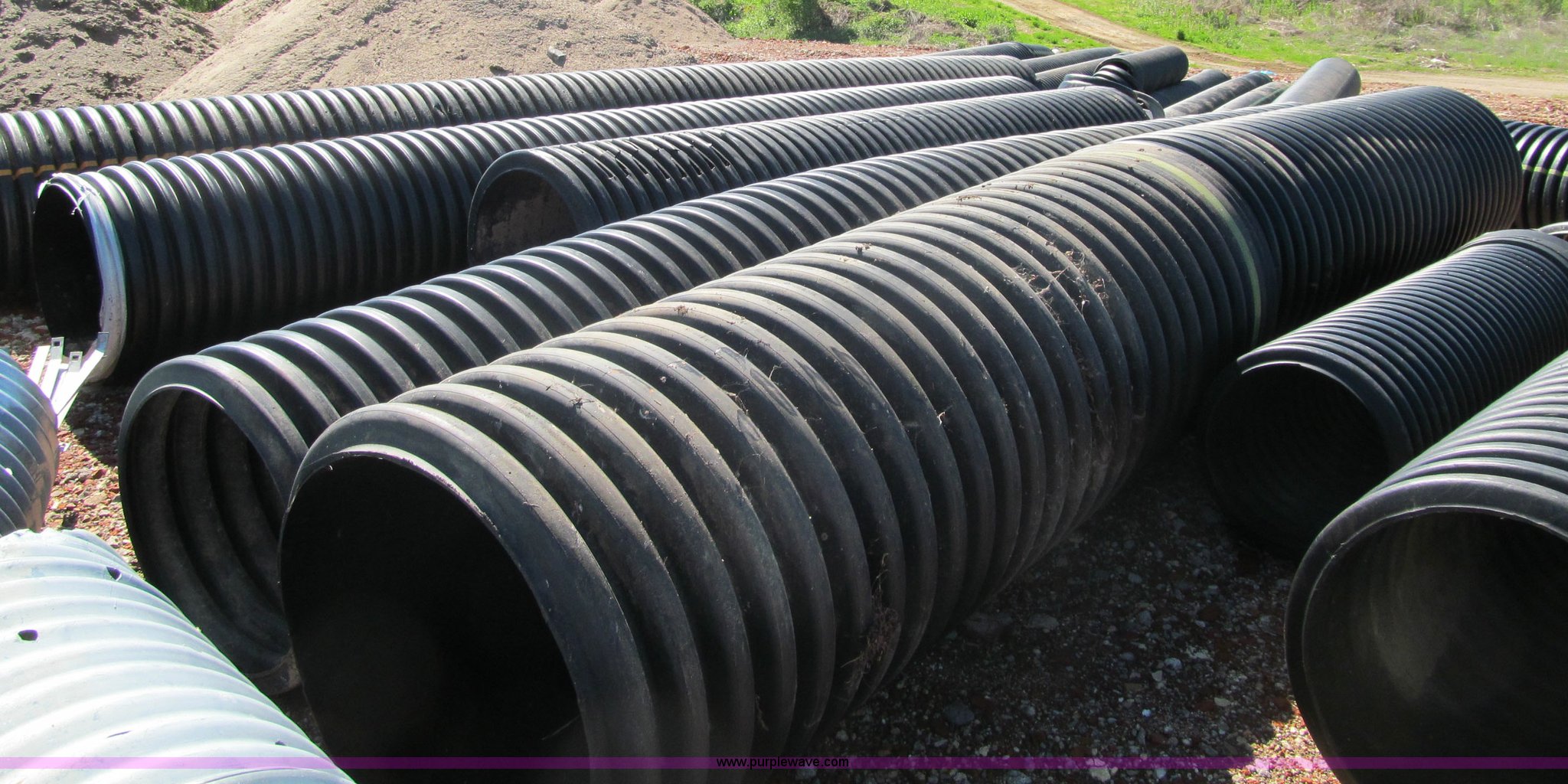 Assorted poly culverts in Winona, MN | Item G8689 sold | Purple Wave