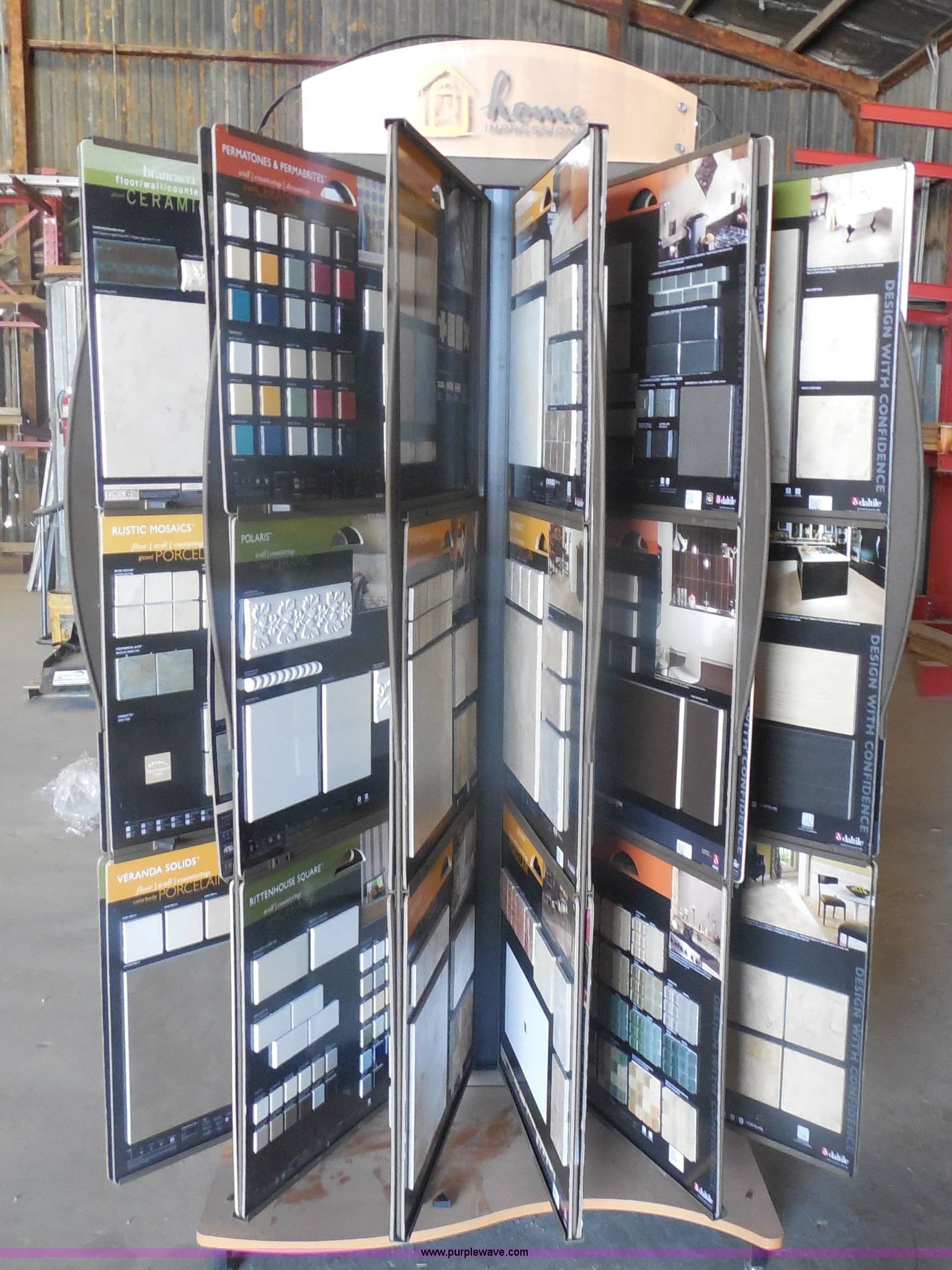 Home Impressions daltile display rack in Ulysses, KS | Item H3130 sold ...