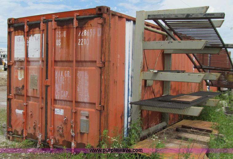 Genstar shipping container in Fulton, MO | Item E3994 sold | Purple Wave