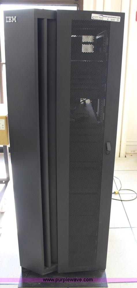 IBM Unix server with enclosed rack in Kansas City, KS | Item X9297 sold ...