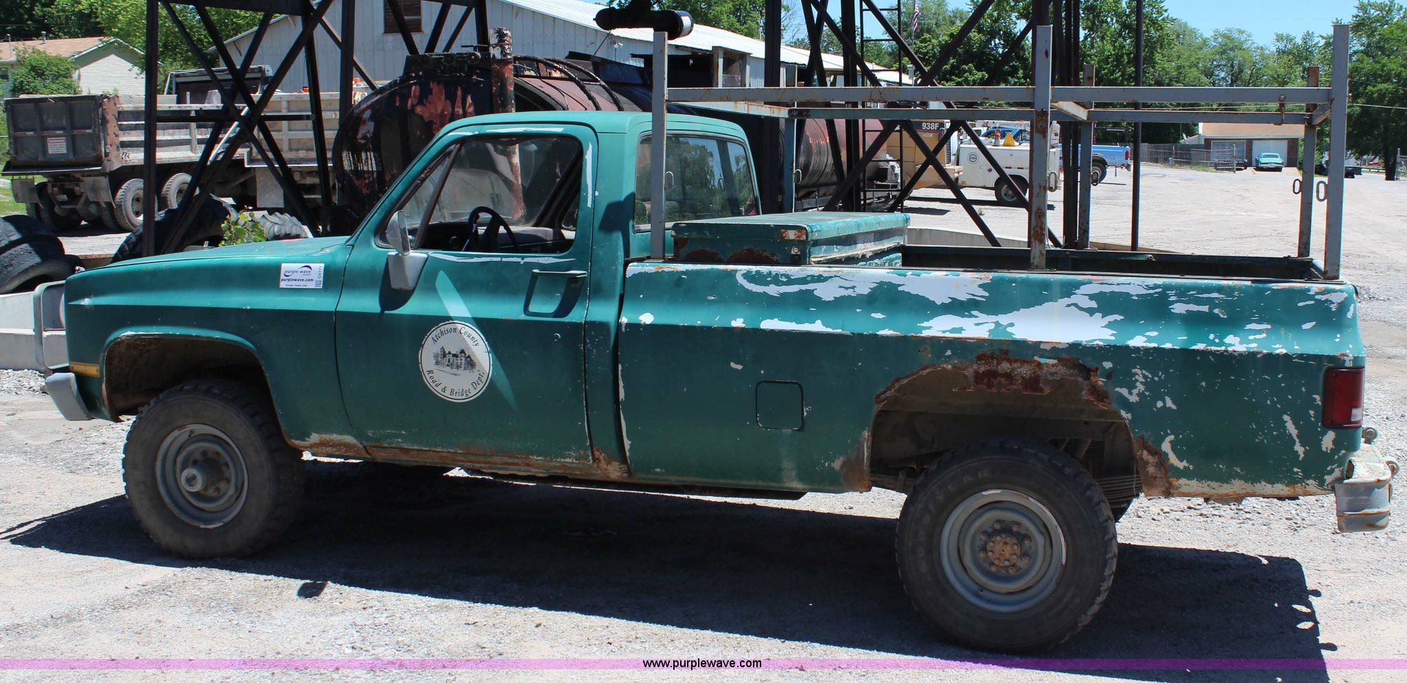 1985 Chevrolet D30 military postal pickup truck in Atchison, KS | Item ...
