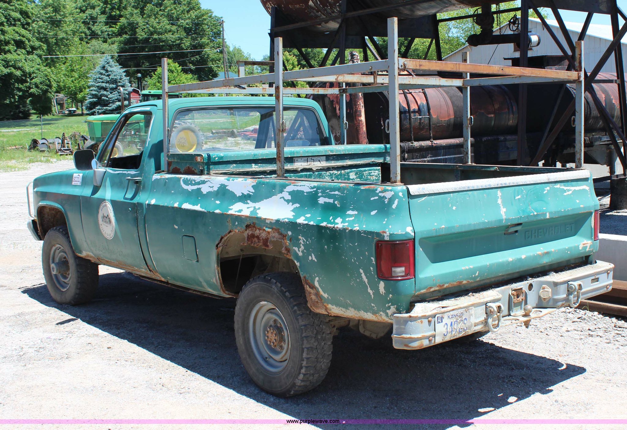 1985 Chevrolet D30 military postal pickup truck in Atchison, KS | Item ...