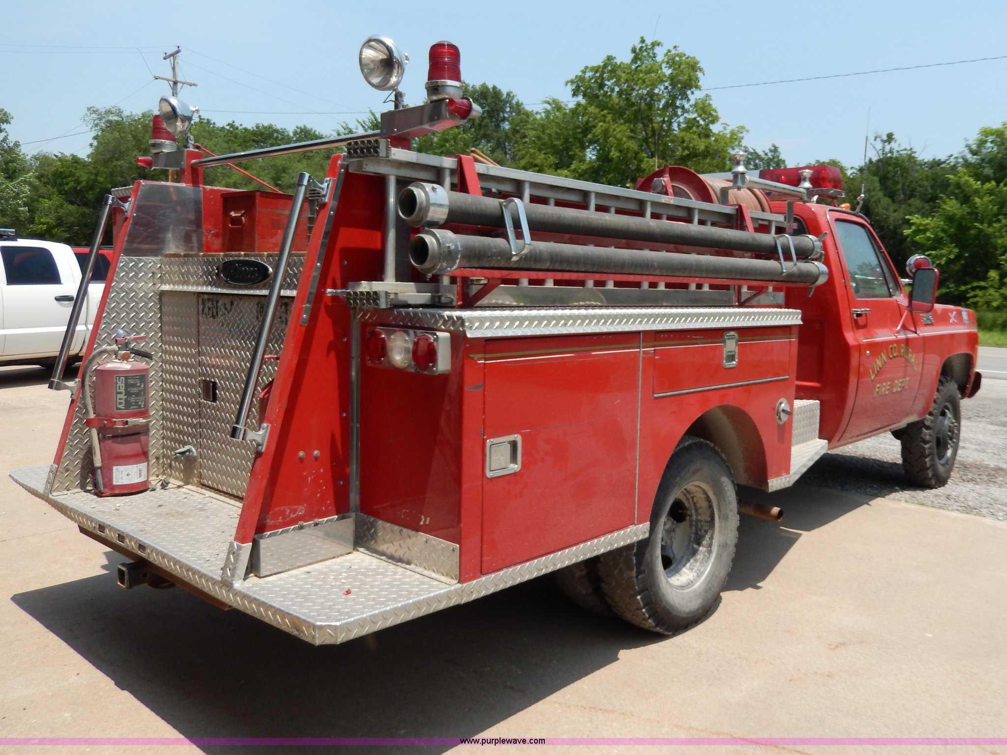 1978 Chevrolet Custom Deluxe 30 mini pumper firetruck in Pleasanton, KS ...