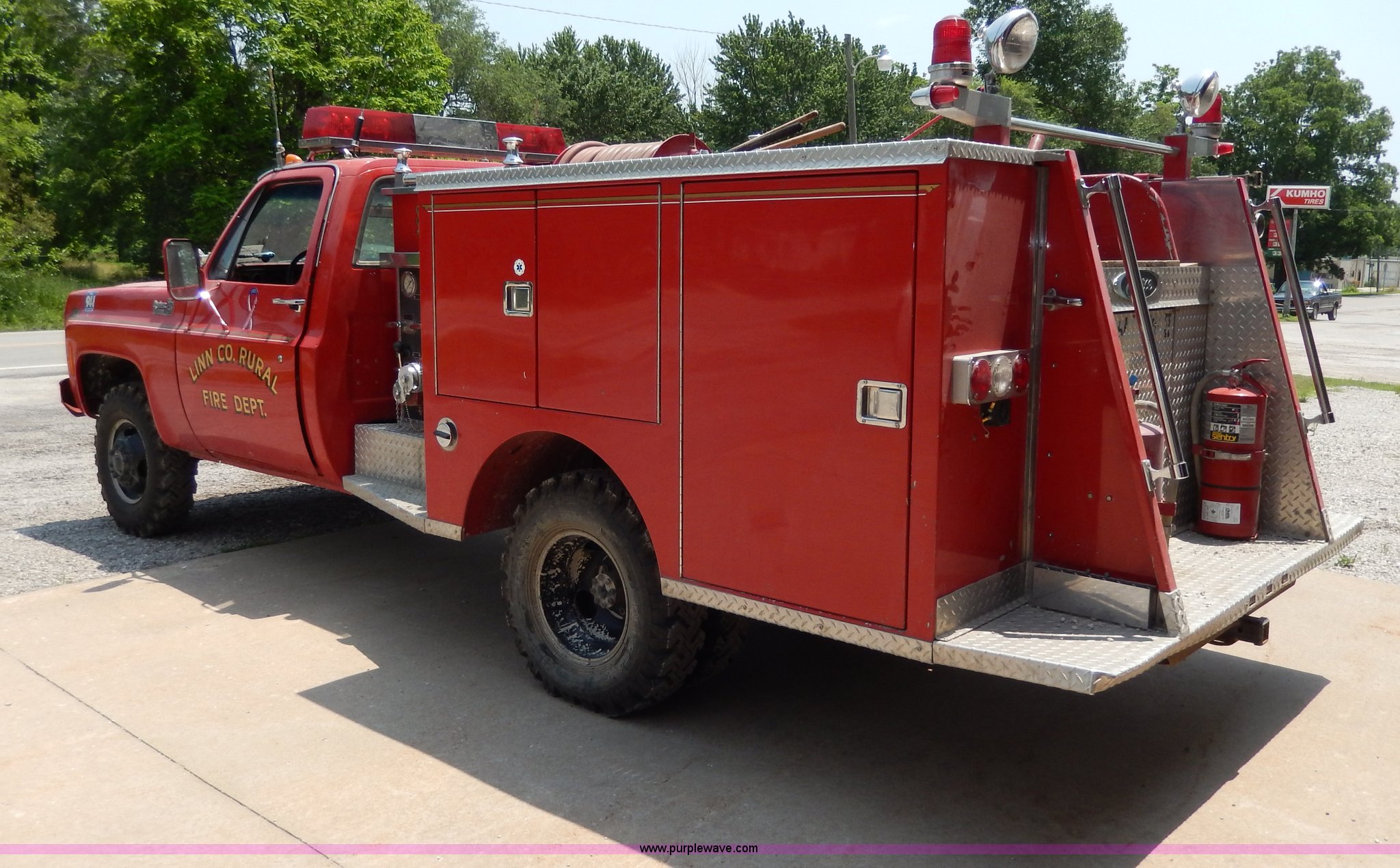1978 Chevrolet Custom Deluxe 30 mini pumper firetruck in Pleasanton, KS ...