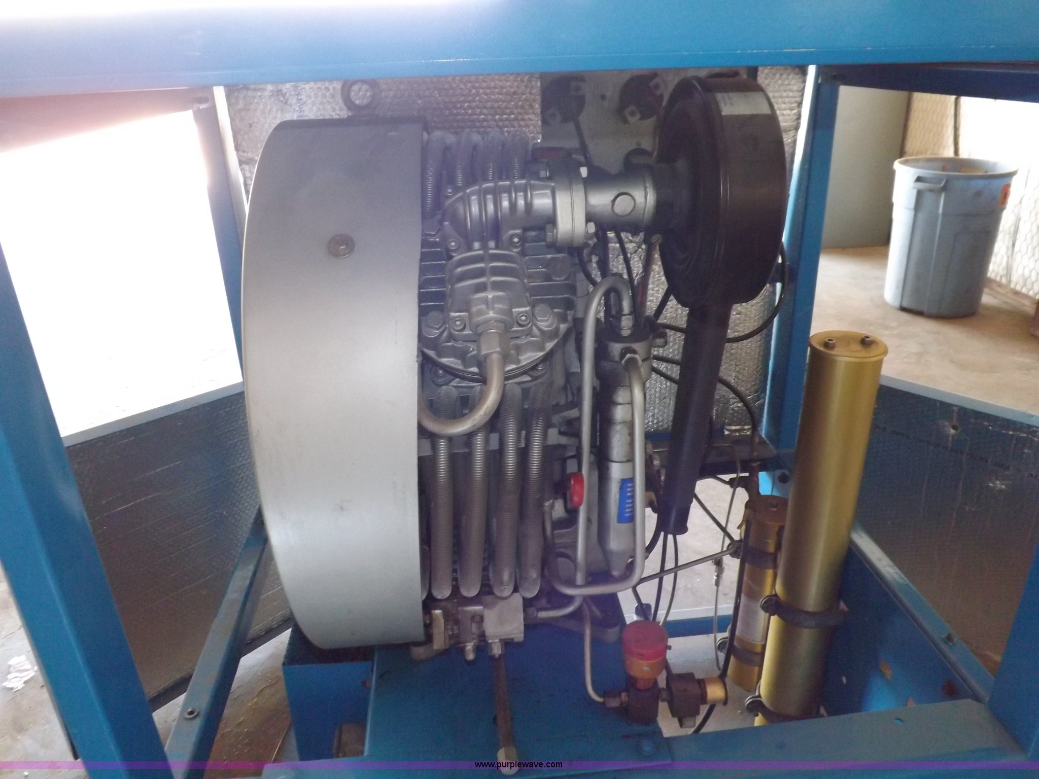 Bauer 5000 CFM breathing four stage air compressor in Elkhart, KS ...