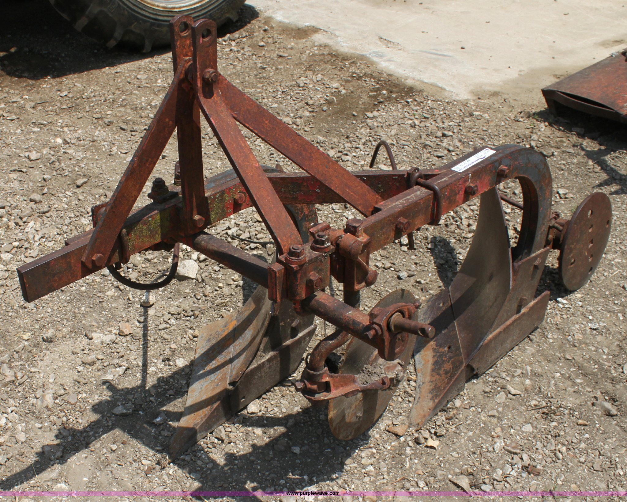 Ford two bottom plow in Council Grove, KS | Item AE9176 sold | Purple Wave