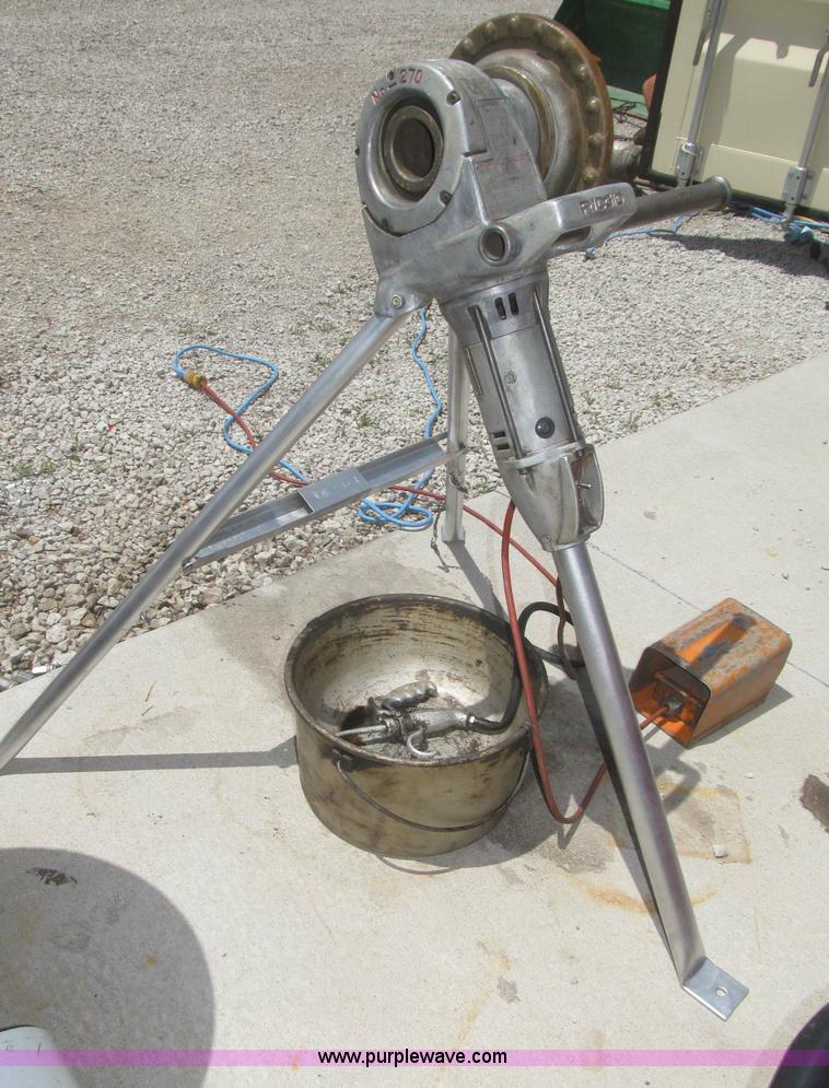 Ridgid 270 tri stand pipe threader and oiler in Falls City, NE | Item ...