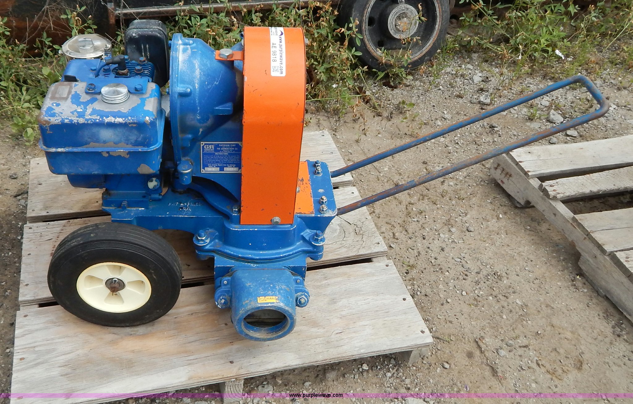 Gorman&Rupp 3D-8 diaphragm pump in Kansas City, MO | Item AE9818 sold ...