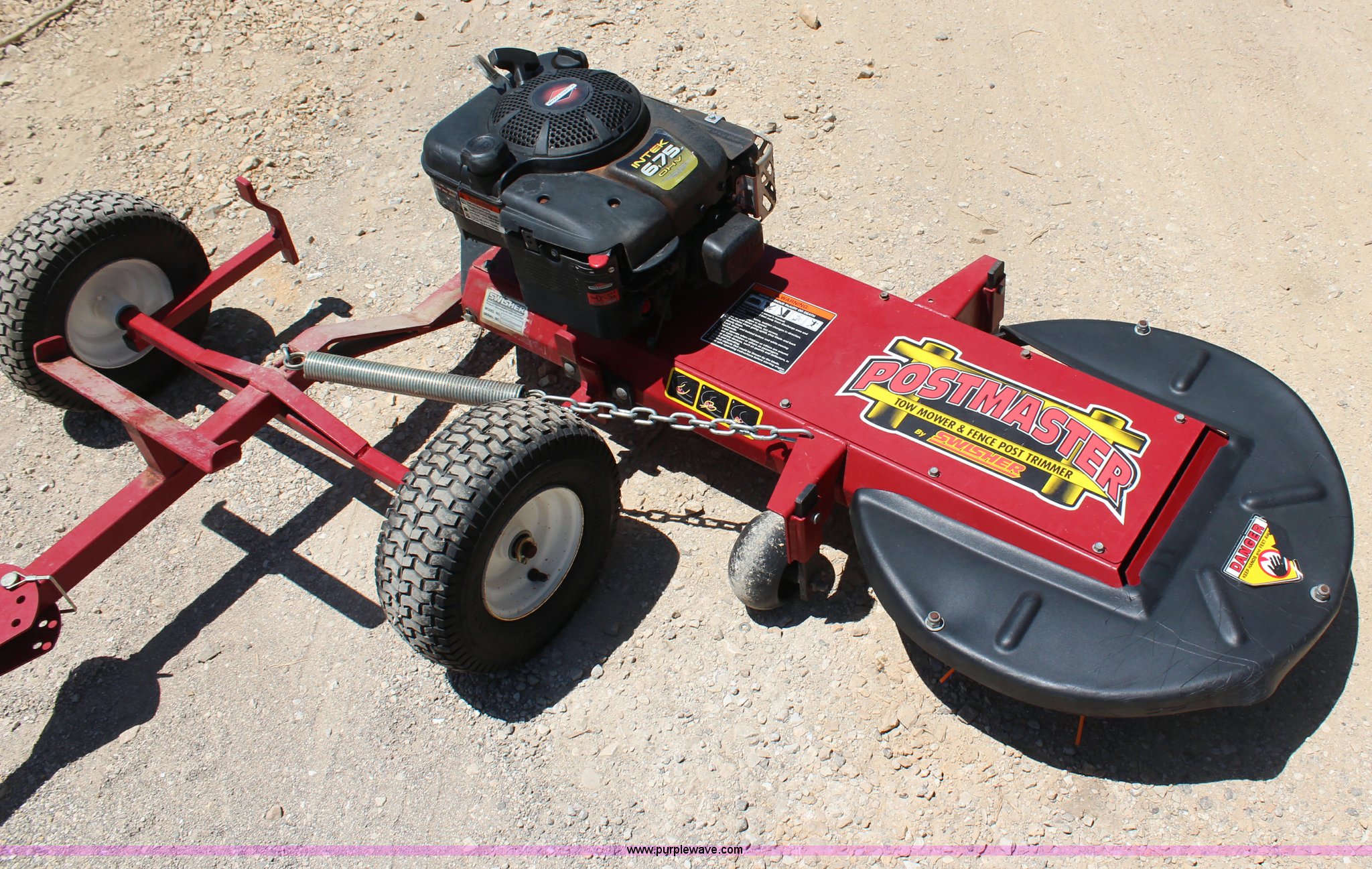 Postmaster tow mower and fence post trimmer in Lawrence, KS | Item ...