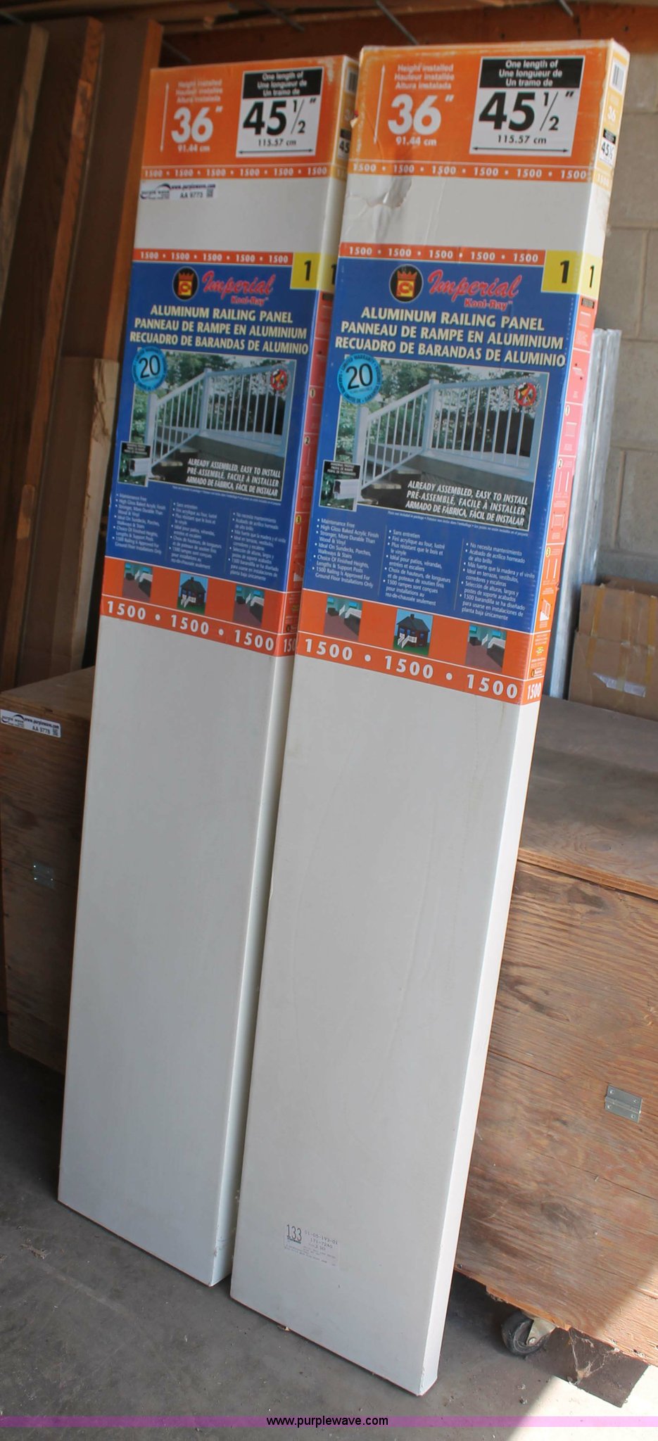 (2) Imperial Kool-Ray aluminum railing panels in Pierre, SD | Item ...