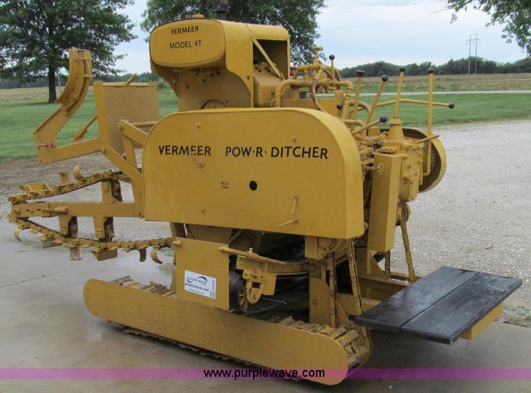 1956 Vermeer 4T Pow-R-Ditcher in Brookfield, MO | Item G2018 sold ...