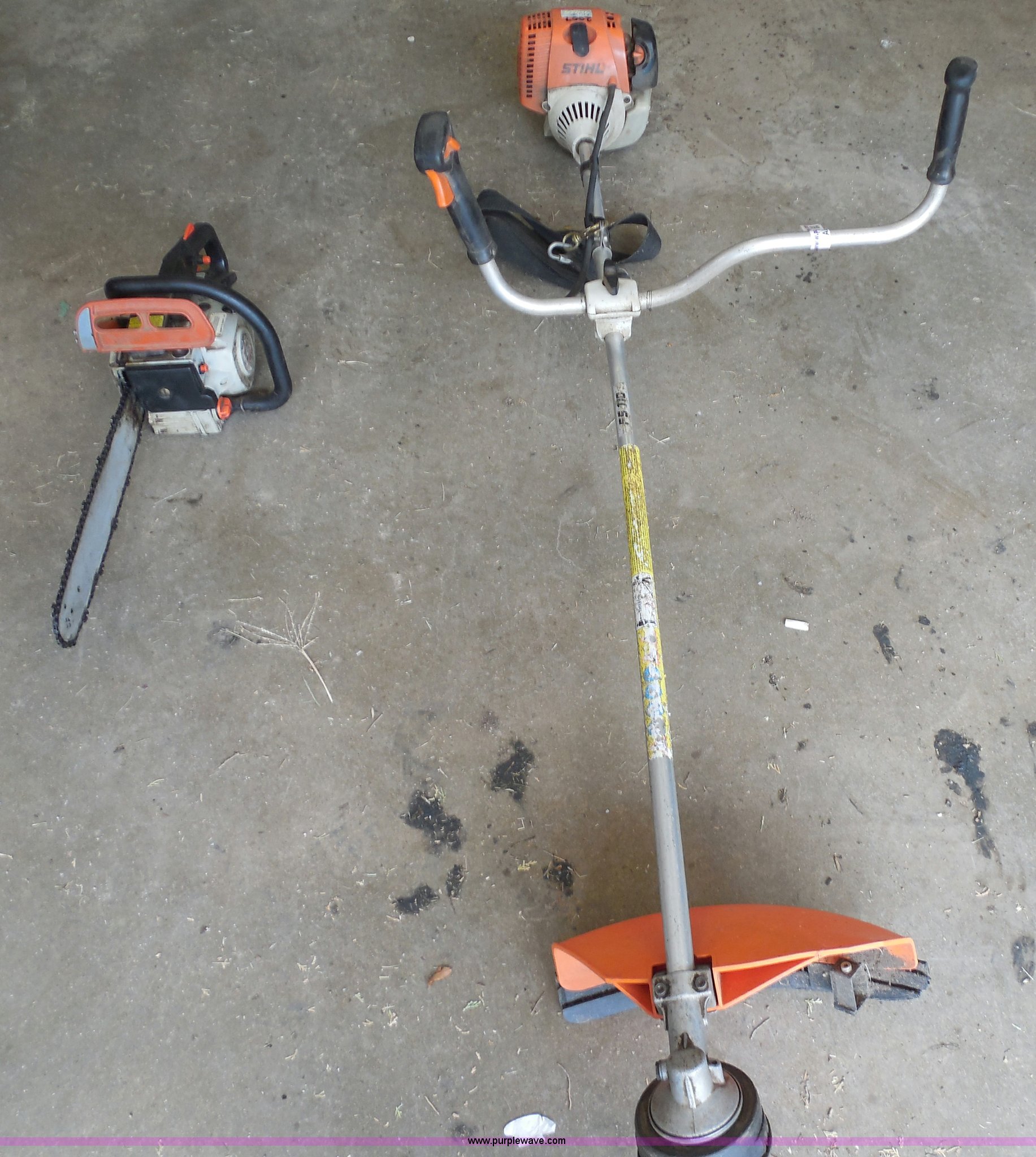Stihl FS110 trimmer in Lyons, KS | Item AL9724 sold | Purple Wave