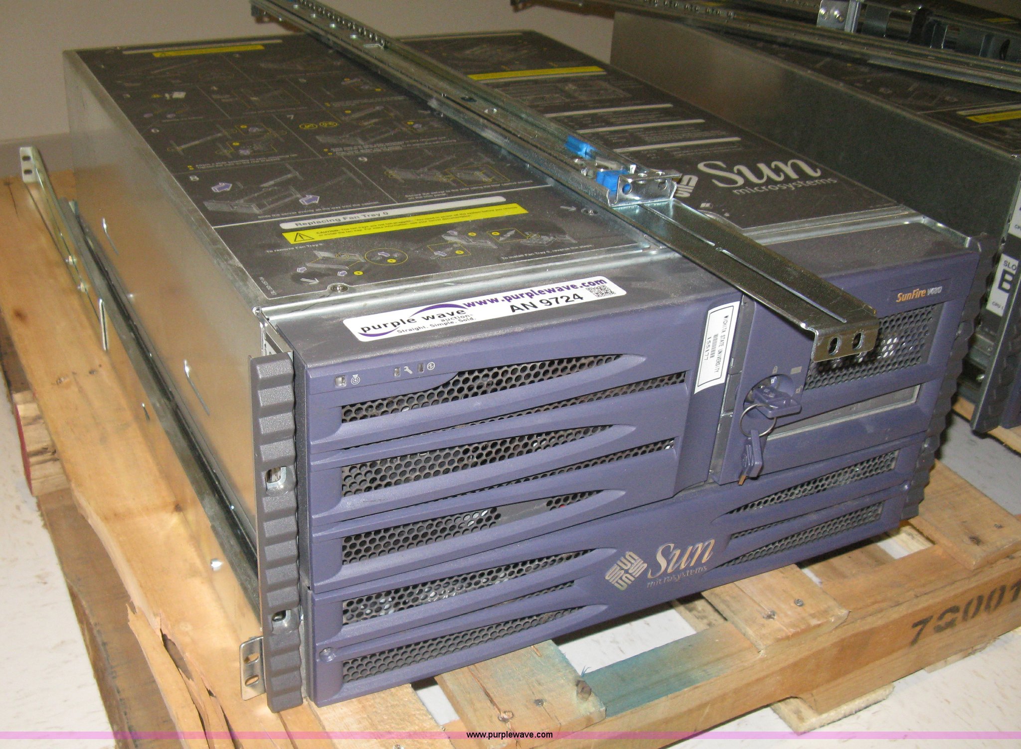 Sun Sunfire V480 rack mount server in Wichita, KS | Item AN9724 sold ...