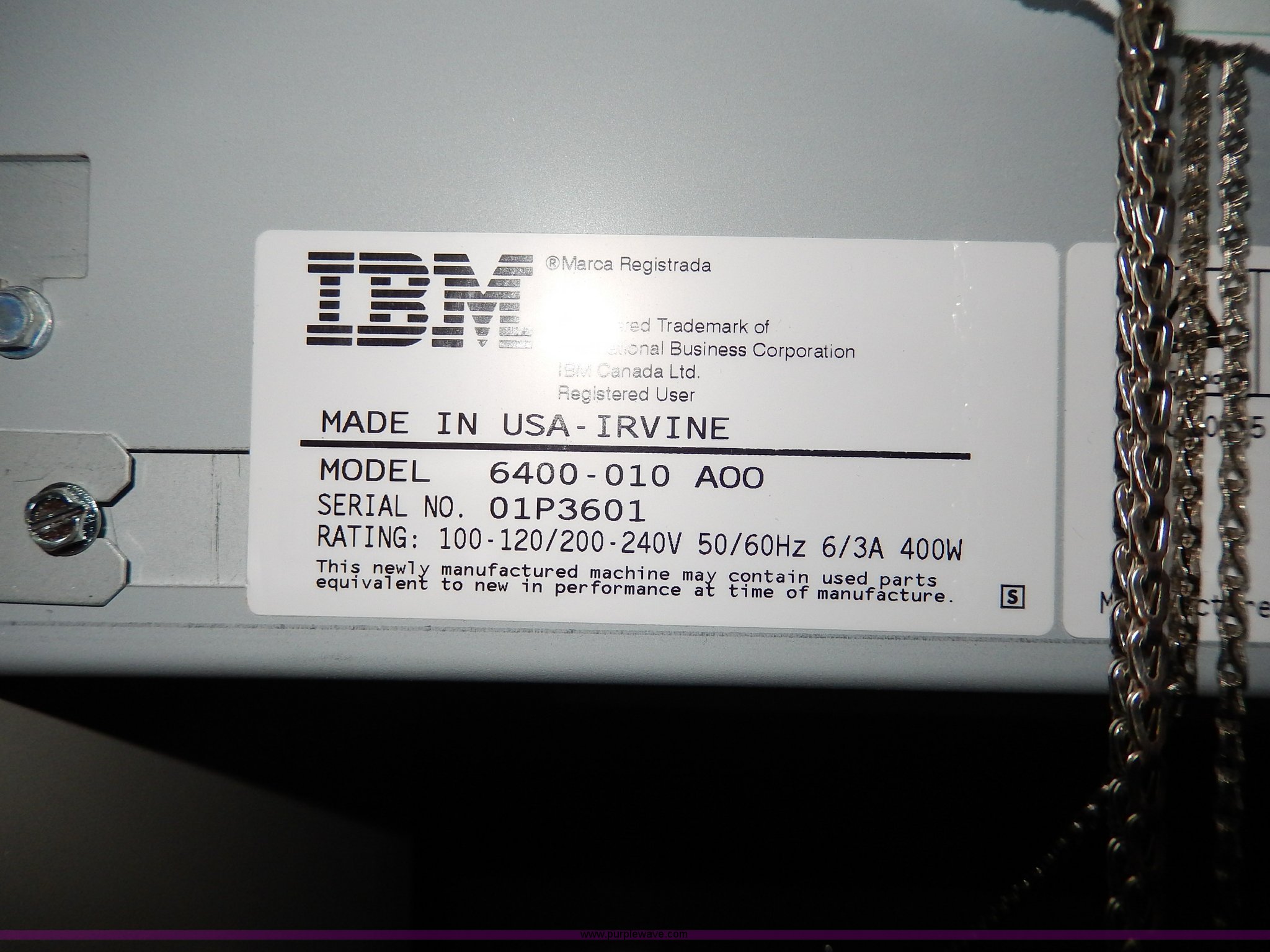 IBM printer in Junction City, KS | Item AS9464 sold | Purple Wave