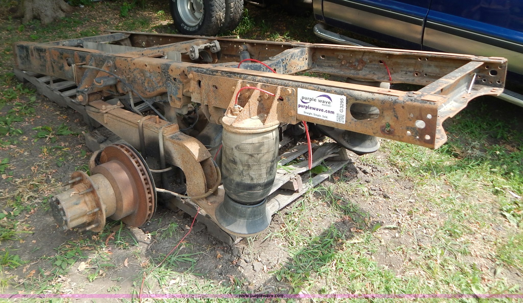 Dana 135 rear axle and frame section in Harrisonville, MO | Item G3295 ...