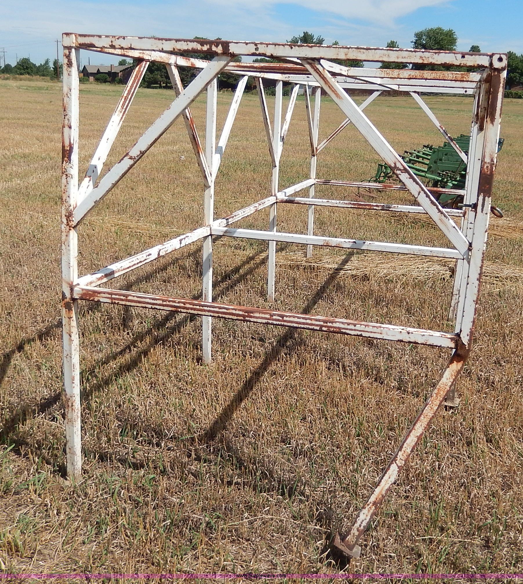 Metal racking for chemical totes in Seneca, KS | Item I4398 sold ...