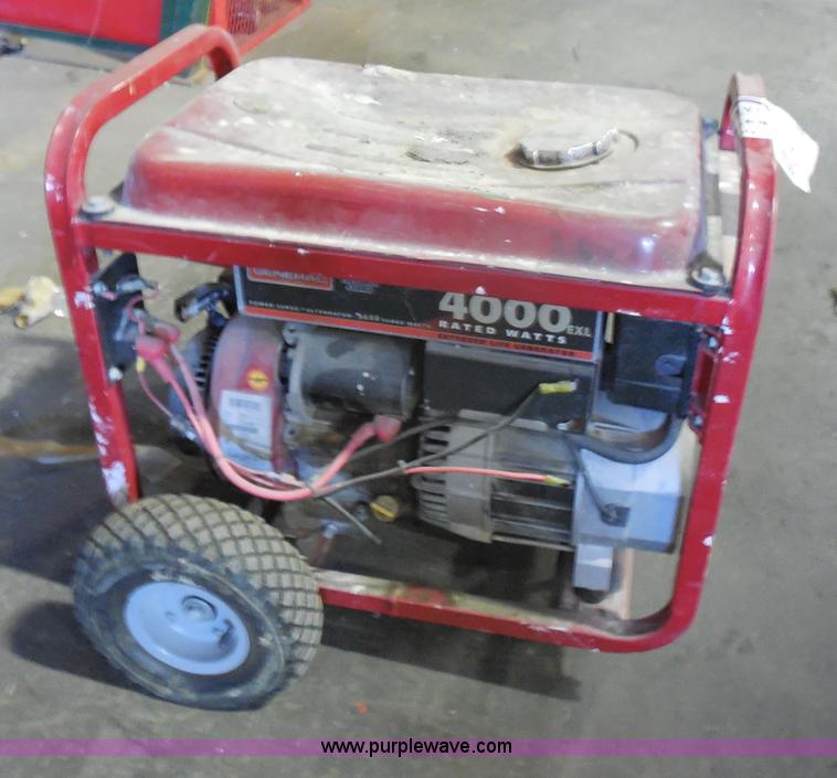 Generac 4000 EXL generator in Kansas City, MO | Item H9902 sold ...